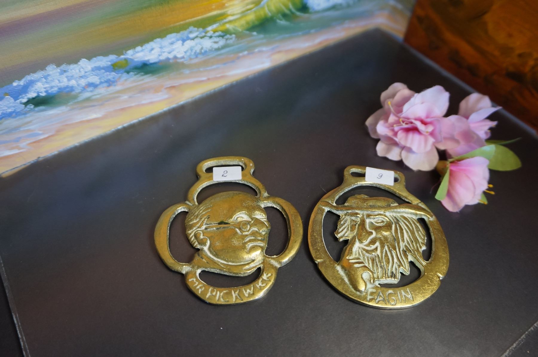 Vintage Horse Brass Rearing Horse Invicta Kent Pub Brasses 1940s ...