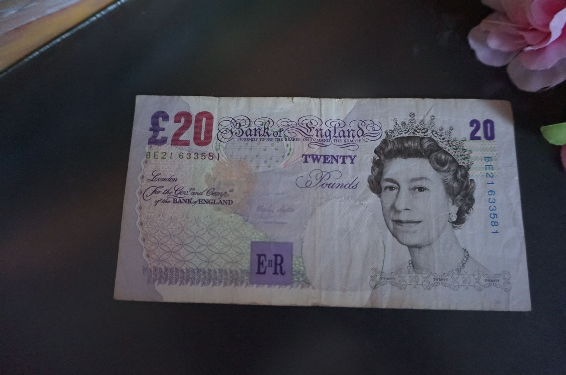 20 Pounds - Elizabeth II Sir Edward Elgar