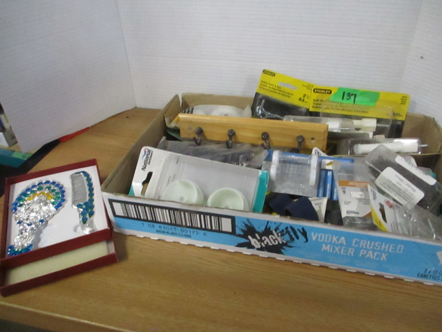 FREIGHT DAMAGE (AS IS): FLAT C/W HARDWARE, ETC