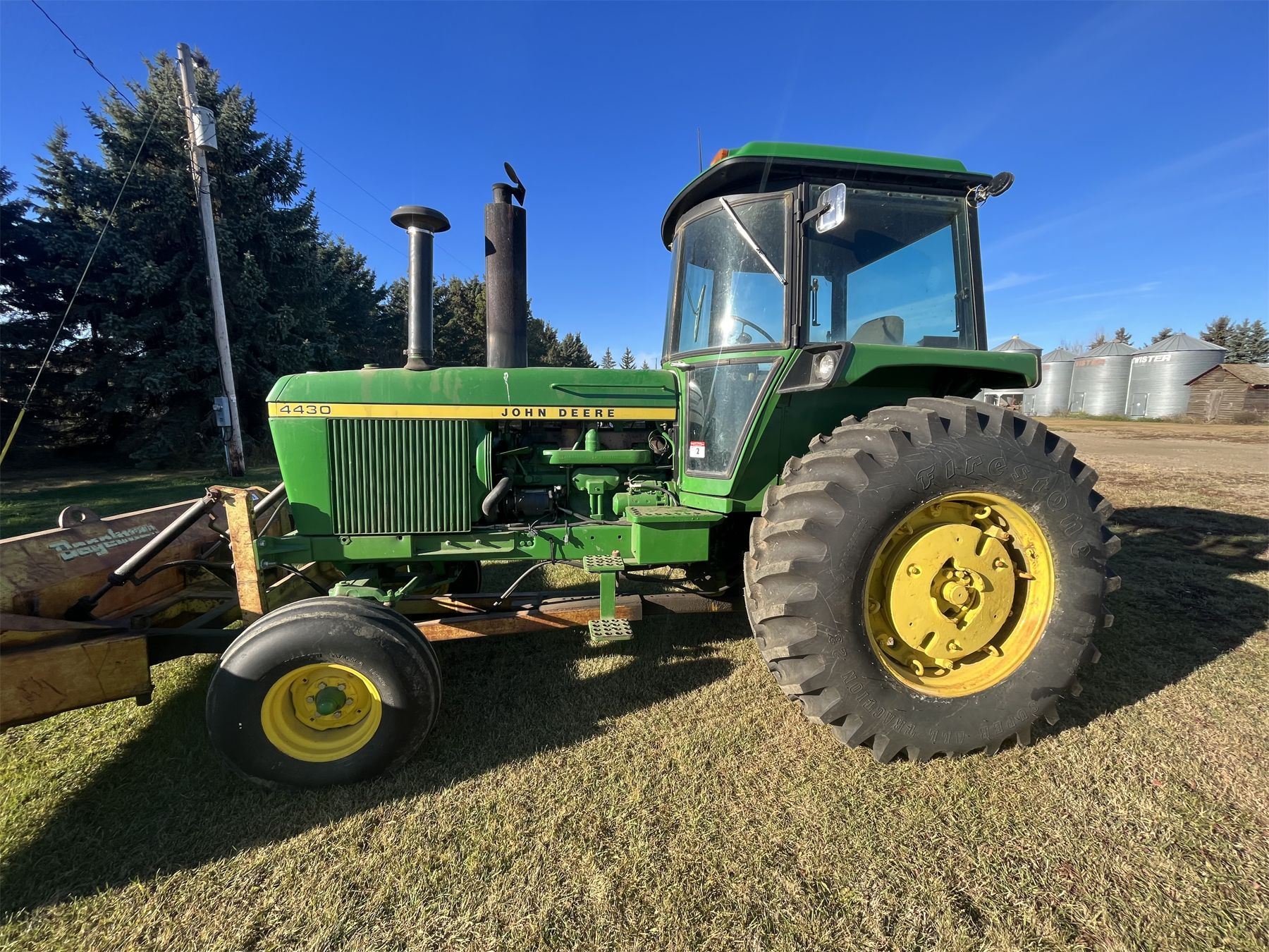 4430 John Deere Tractor, approx 11,000-12,000 hrs, Serial #4430H 066849R