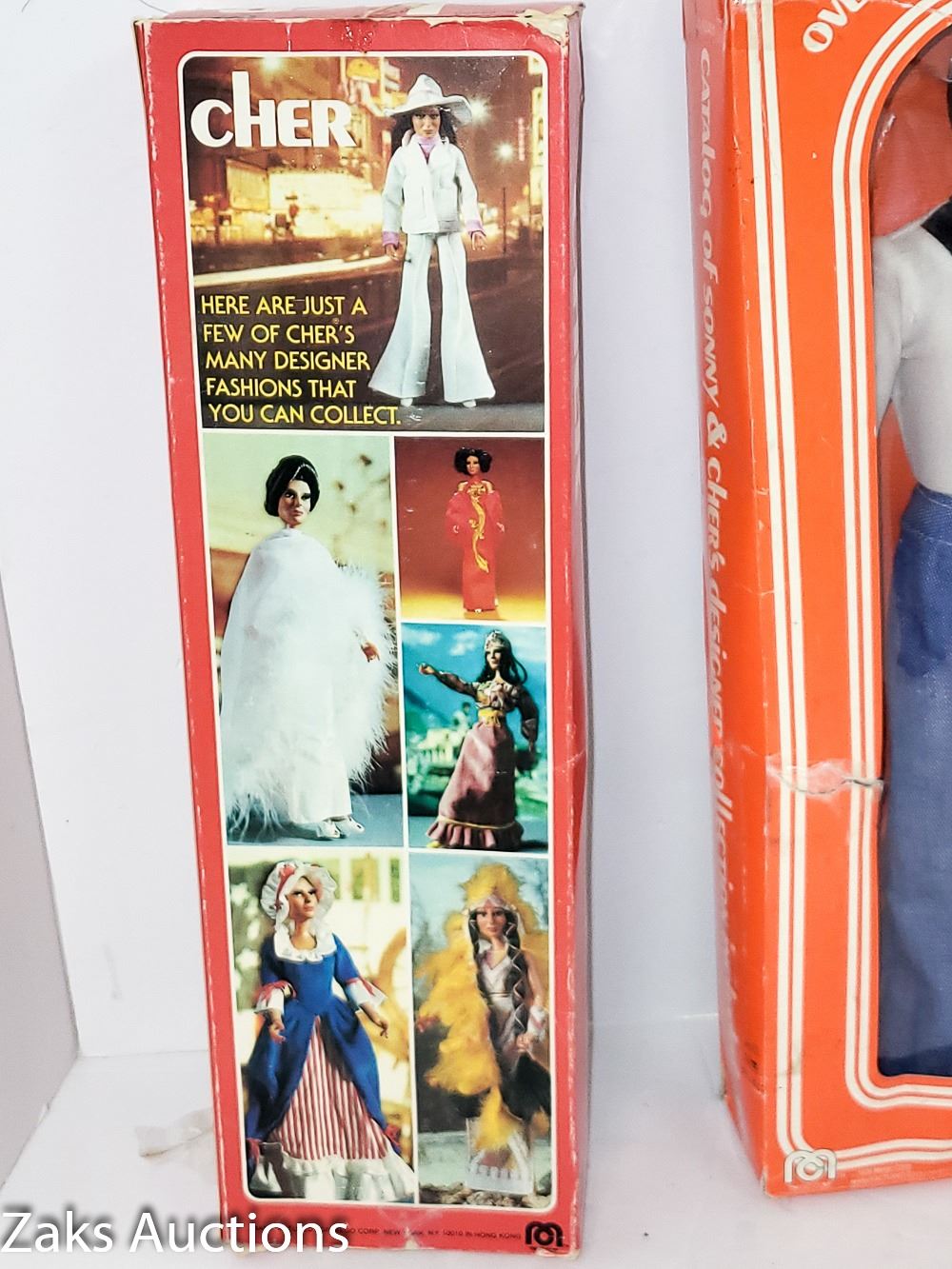 Sonny Bono & Cher Dolls In Box