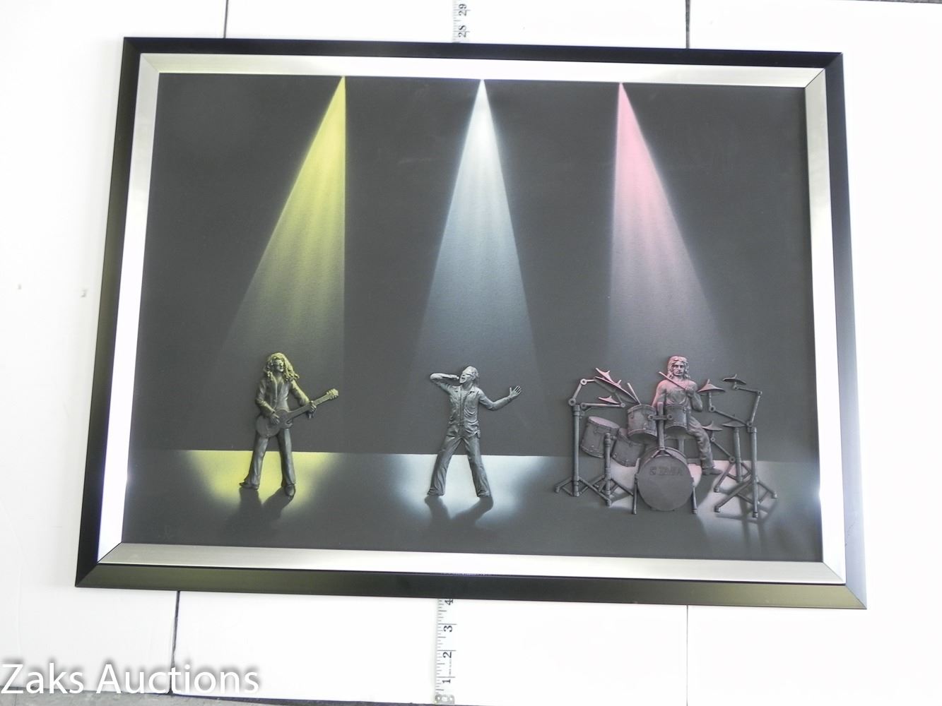 Must Have Unique In The Spotlight Rock Band Relief Art