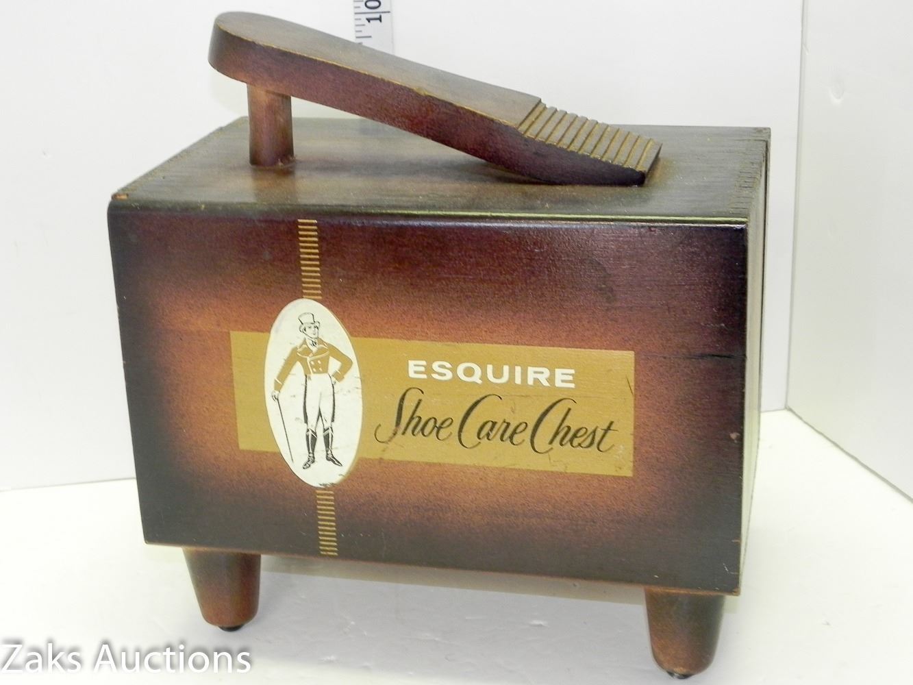 Vintage Esquire Shoe Care Chest