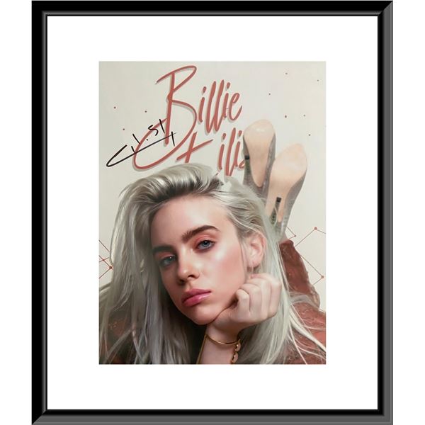 Billie Eilish signed photo