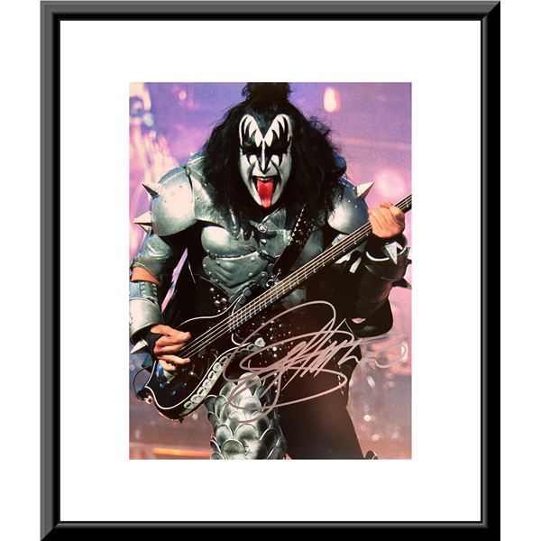 Kiss Gene Simmons signed photo