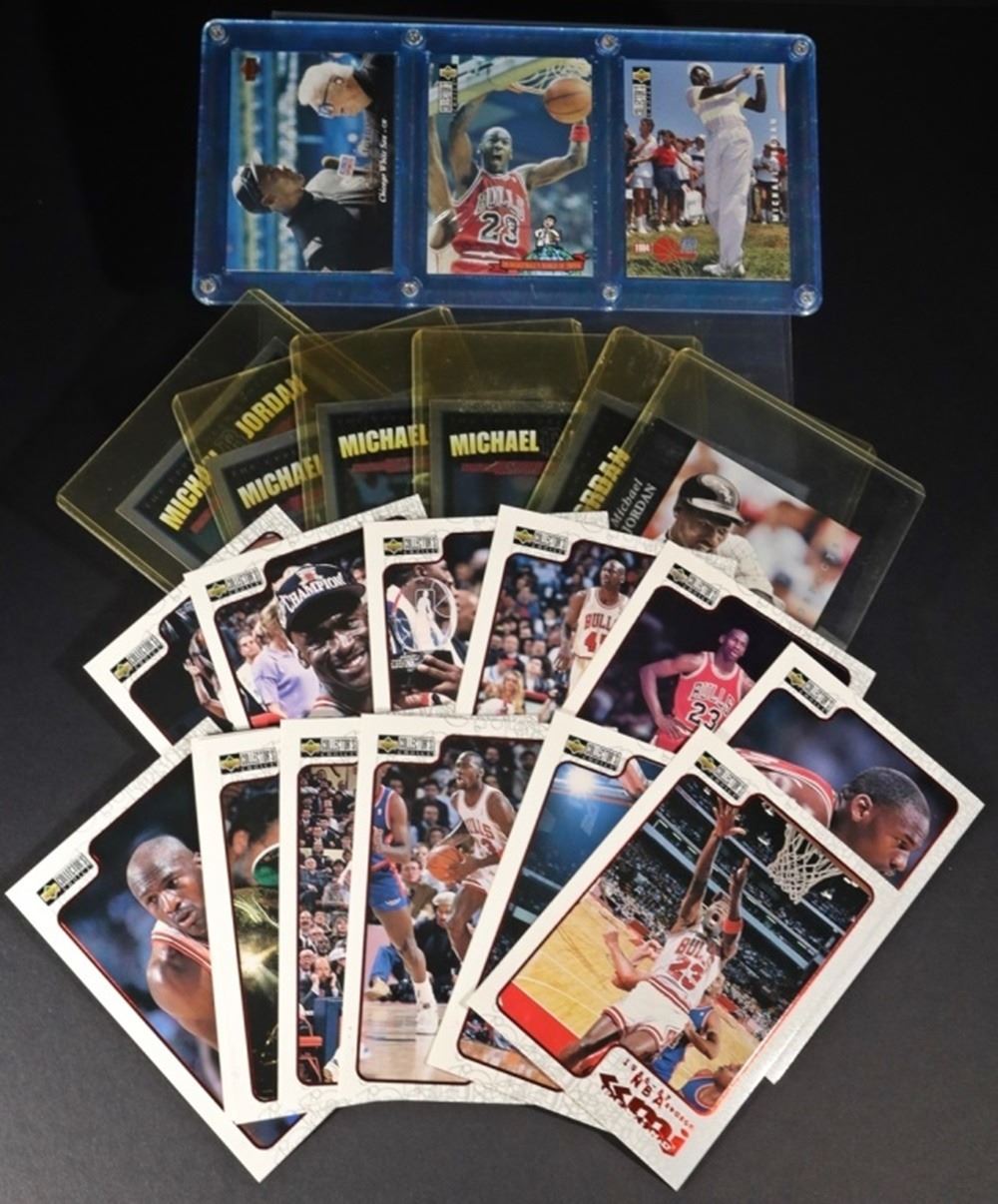 (20) MIXED MICHAEL JORDAN TRADING CARDS