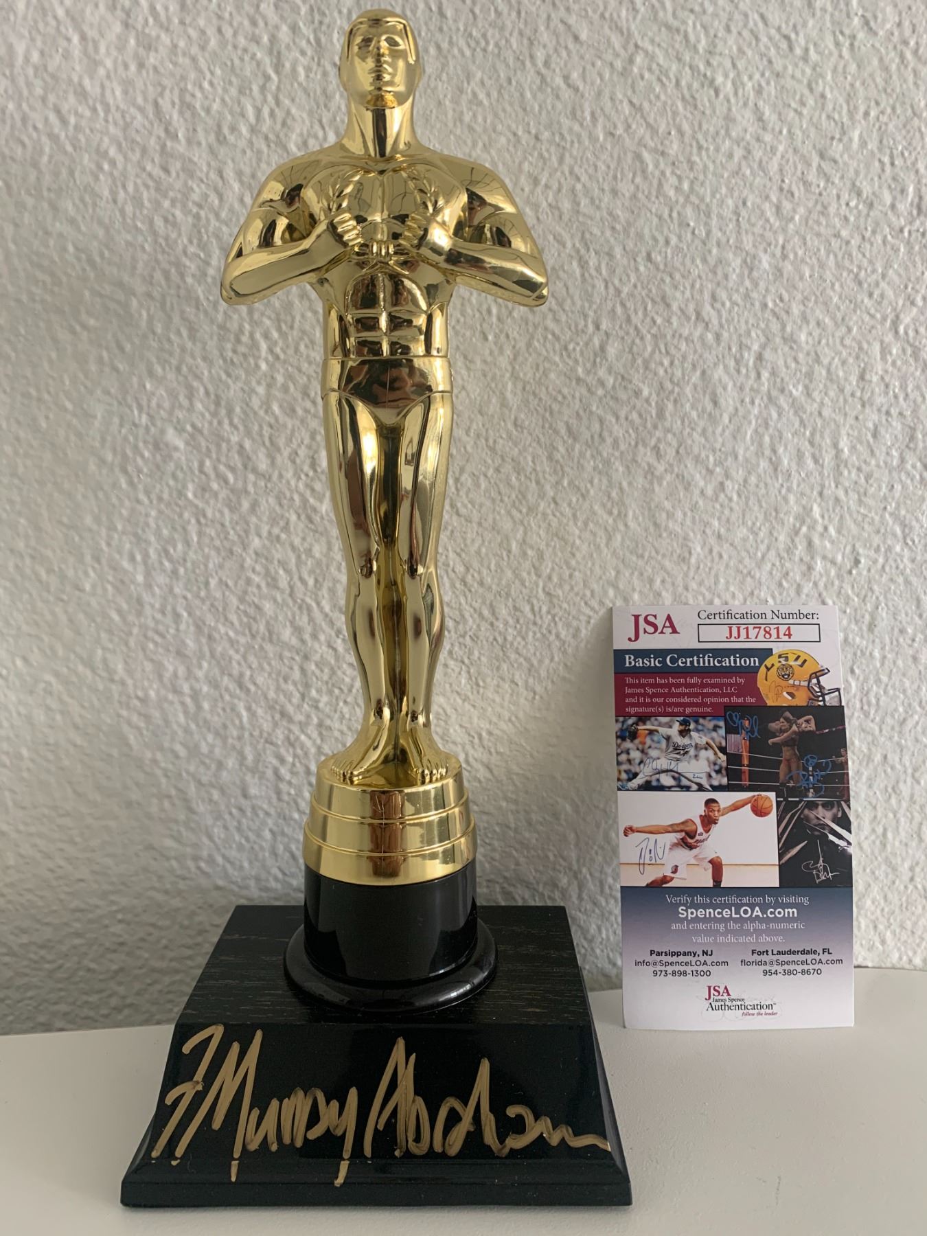 F. Murray Abraham Autographed Signed Oscar Replica Award JSA