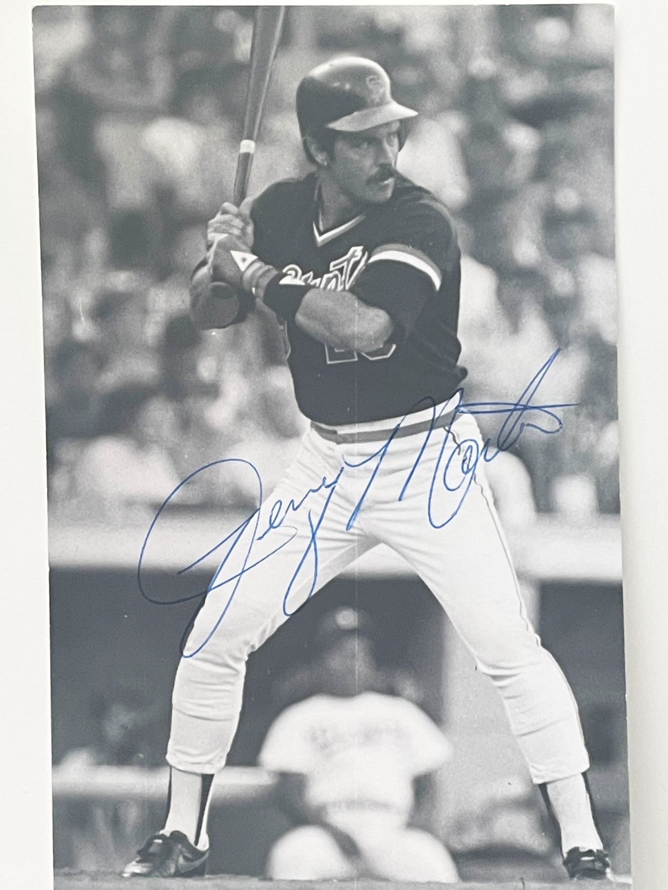 Jerry Martin signed photo post card