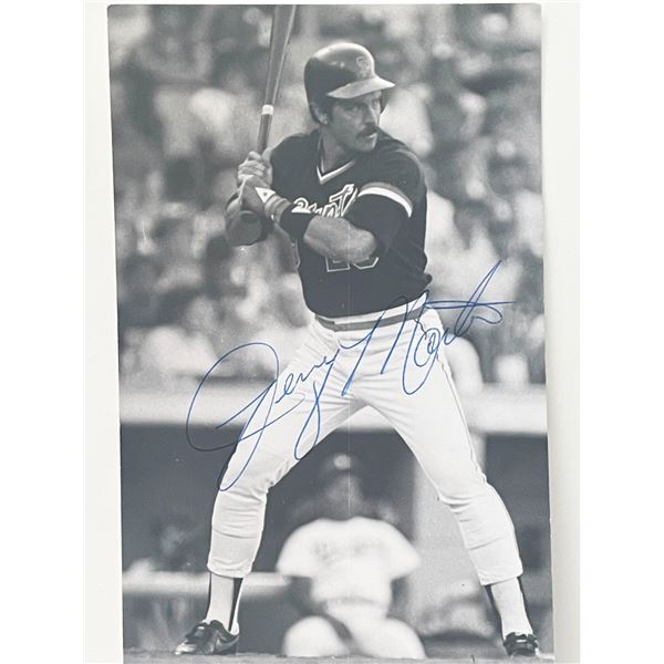 Jerry Martin signed photo post card
