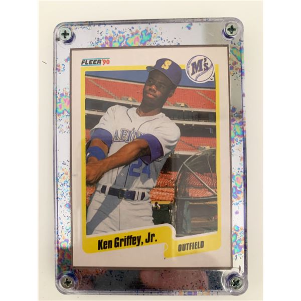 Ken Griffey Jr. Mariners Outfield Framed Baseball Card