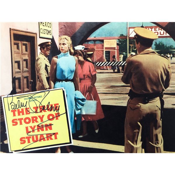 The True Story of Lynn Stuart signed lobby card