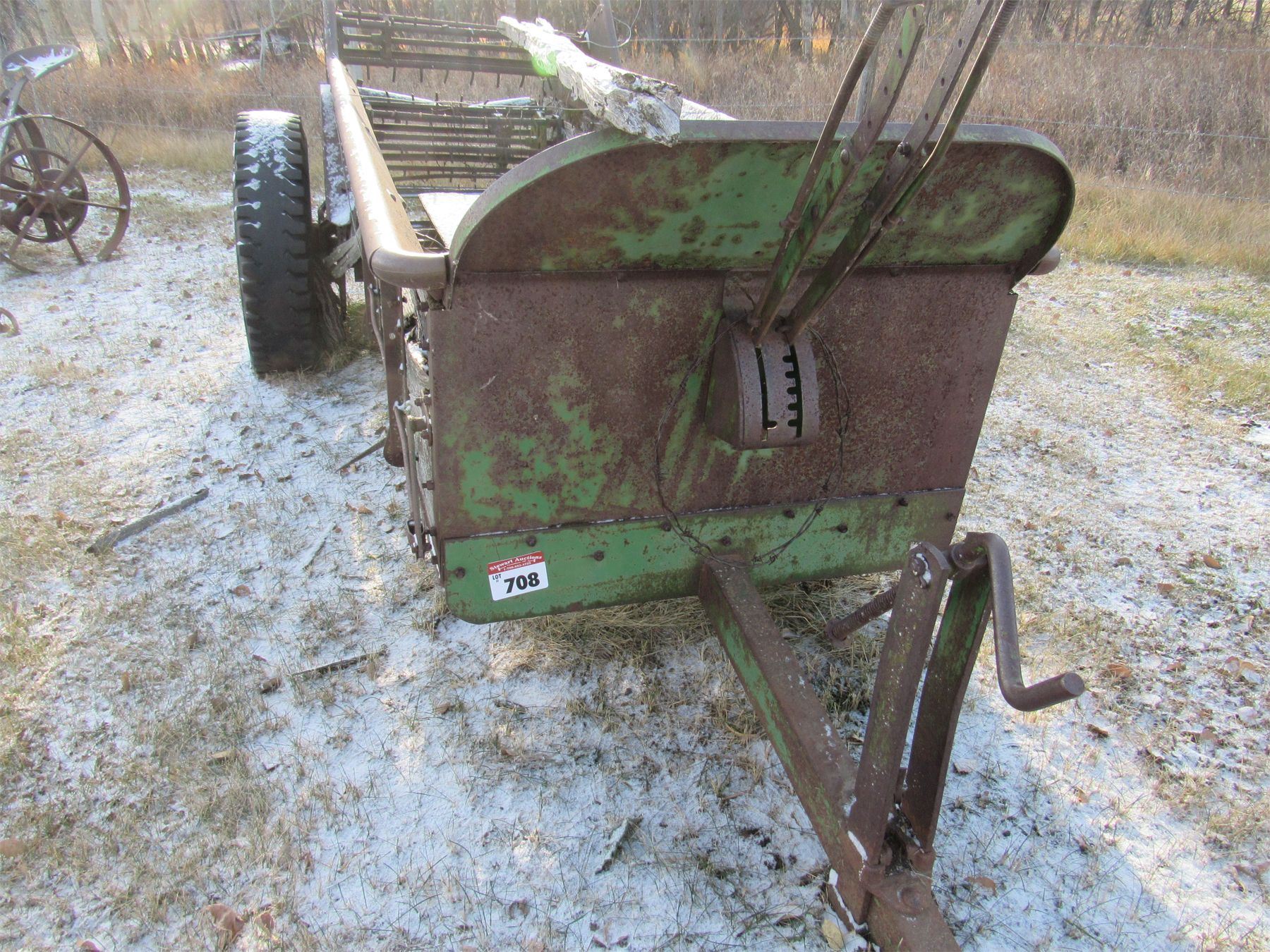 Old Manure Spreader