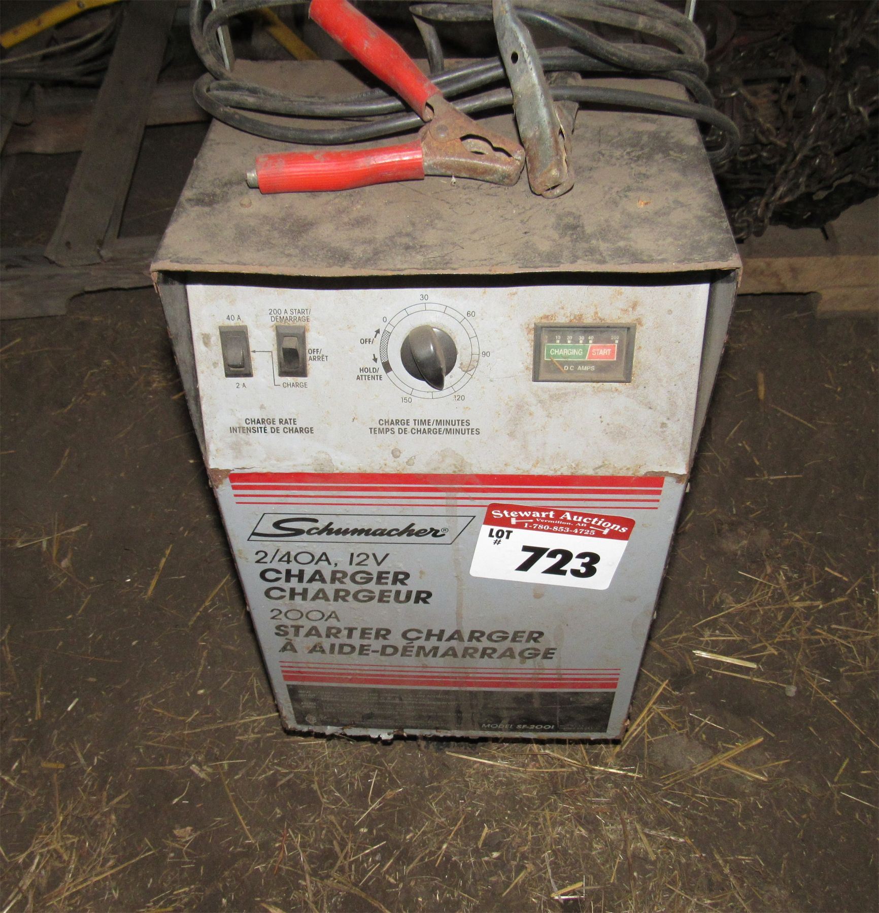 Schumacher 200 Amp Battery Starter & Charger