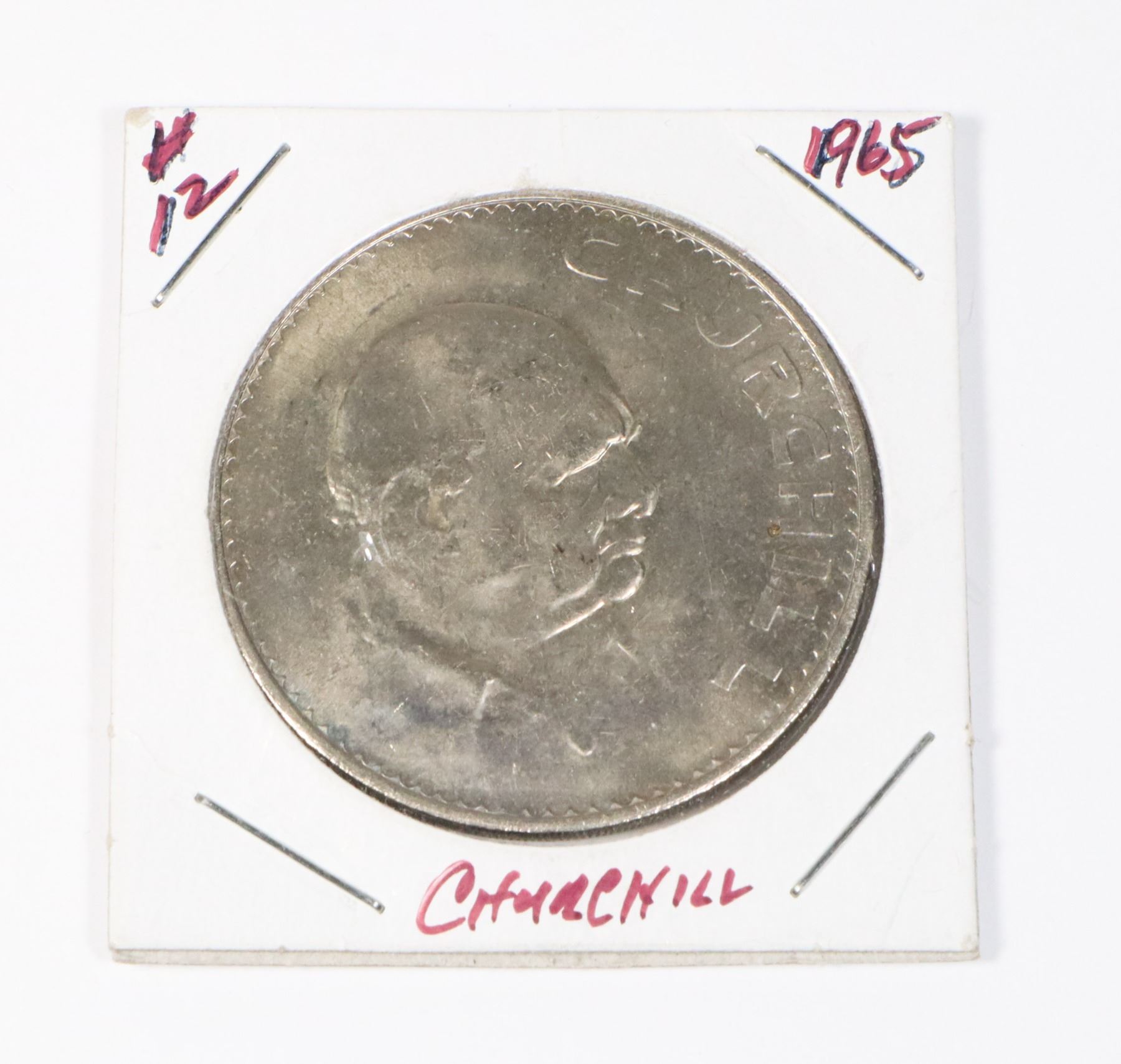 1965 UK WINSTON CHURCHILL CROWN COIN