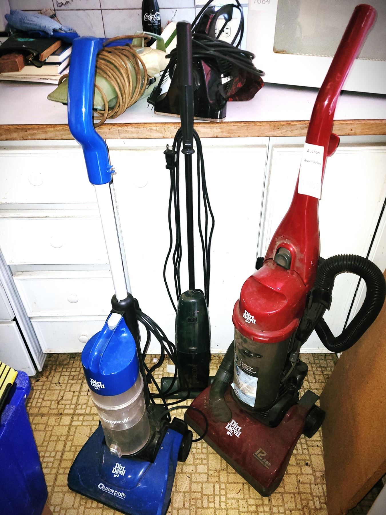 Eureka and Dirt Devil Vacuums Cat B