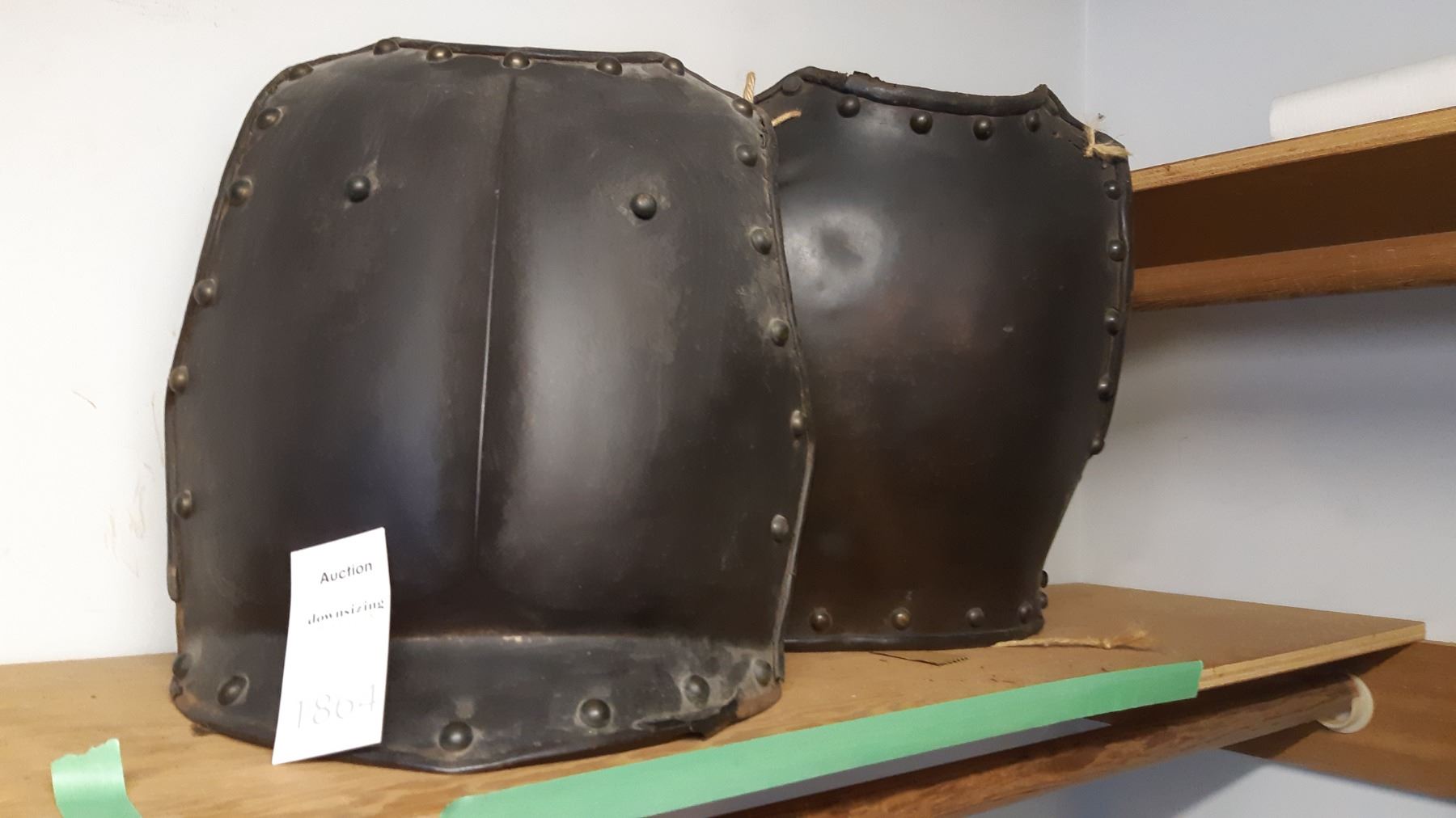 Antique Breast & Back Plate Body Armor B