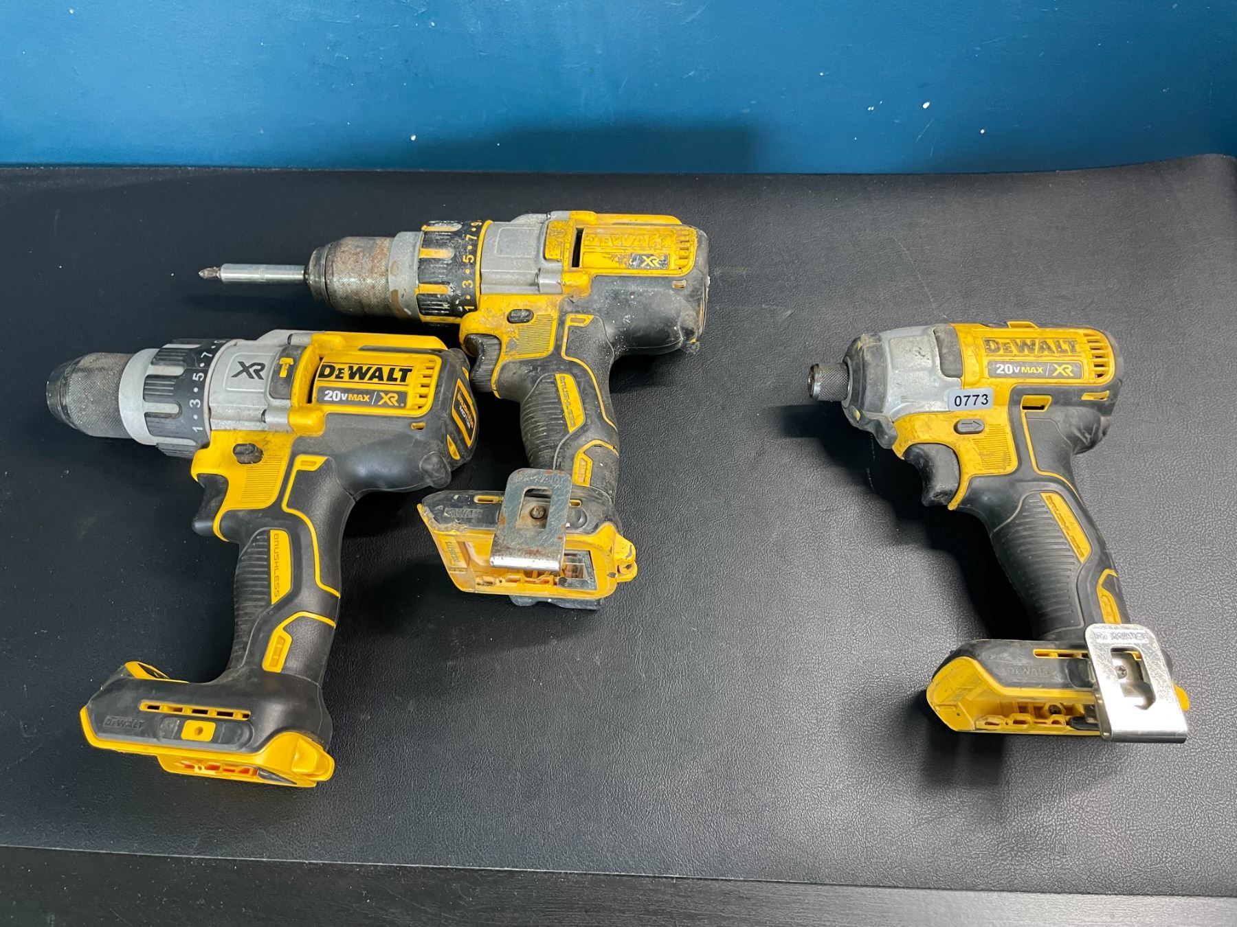 Lot of 3 Dewalt Power Tools - Used