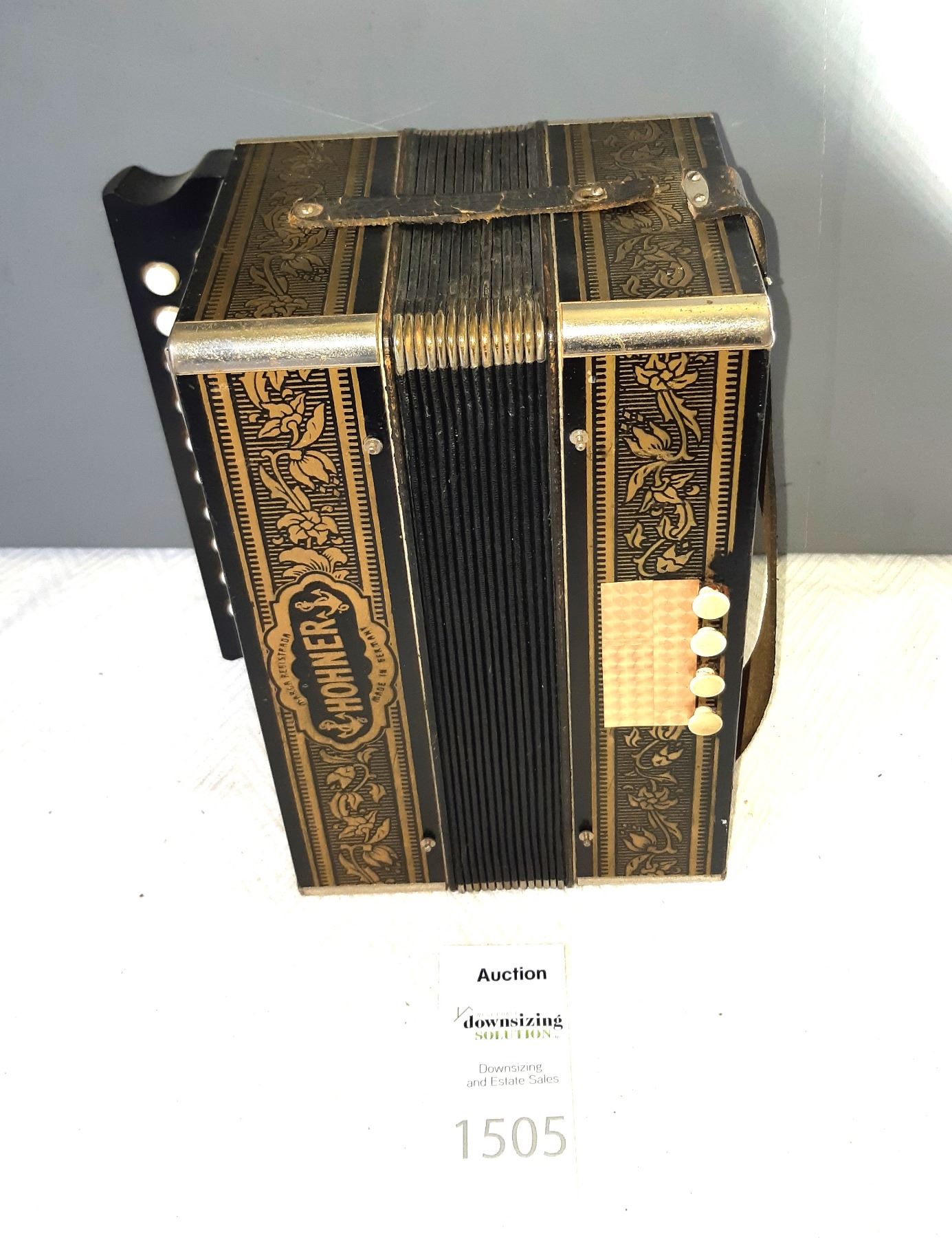 Antique Hohner Concertina A