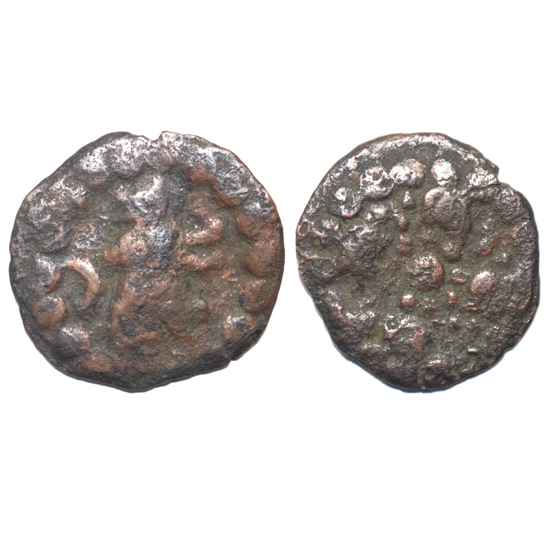 Ancient World, Nepal, Lichhavi Kingdom, Narendra Deva, struck during ...