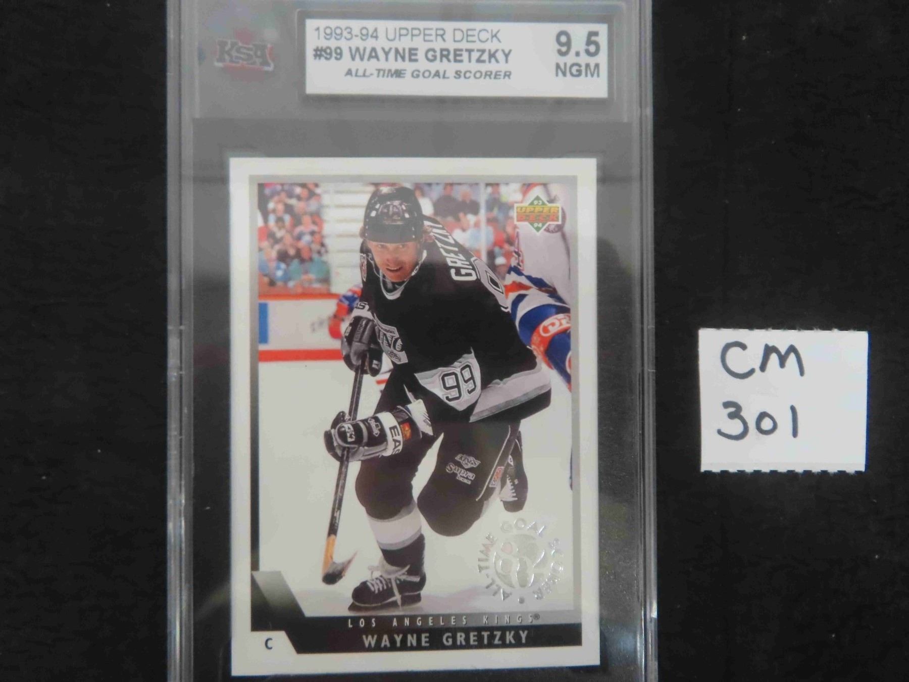 Graded Wayne Gretzky LA Kings Card