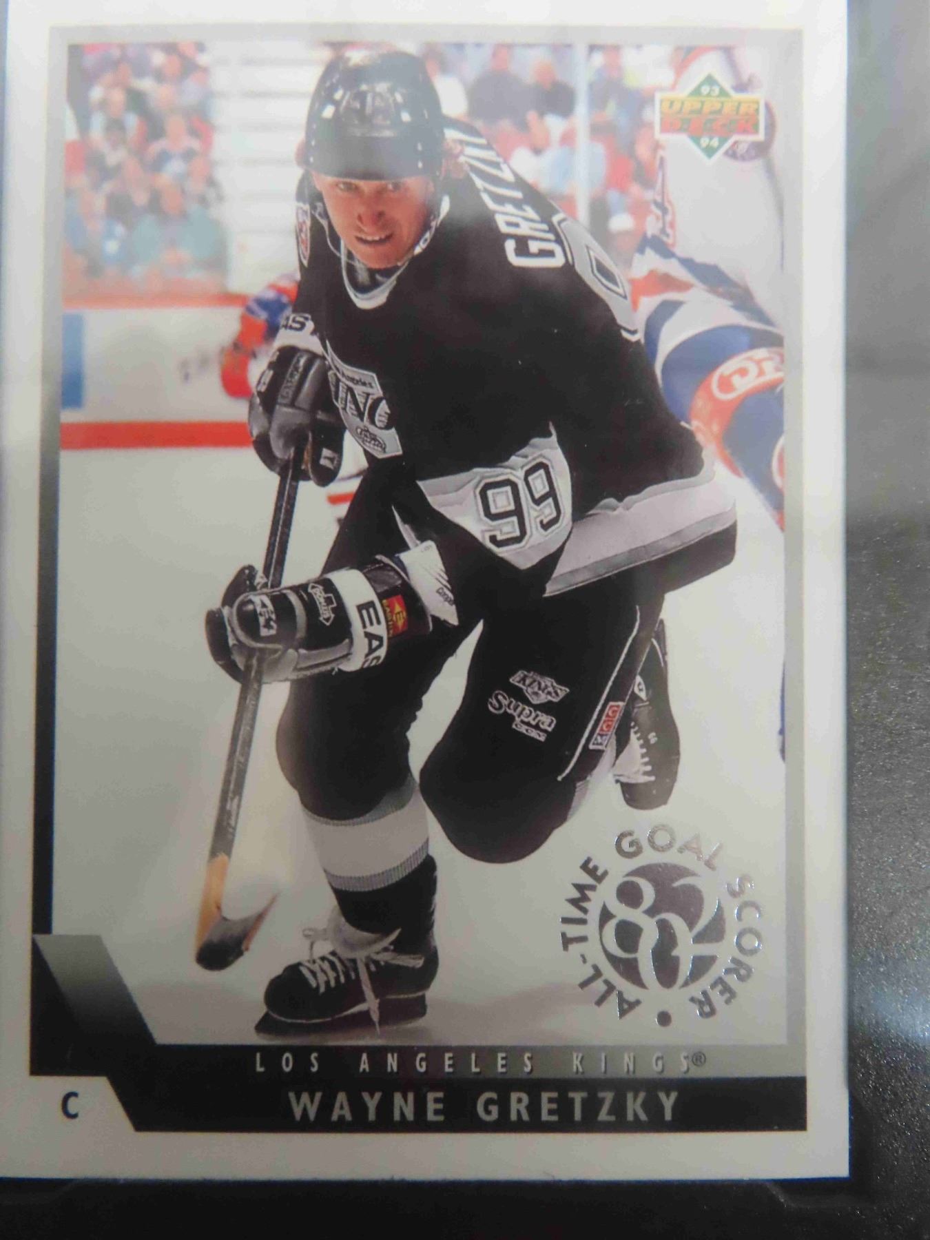 Graded Wayne Gretzky LA Kings Card