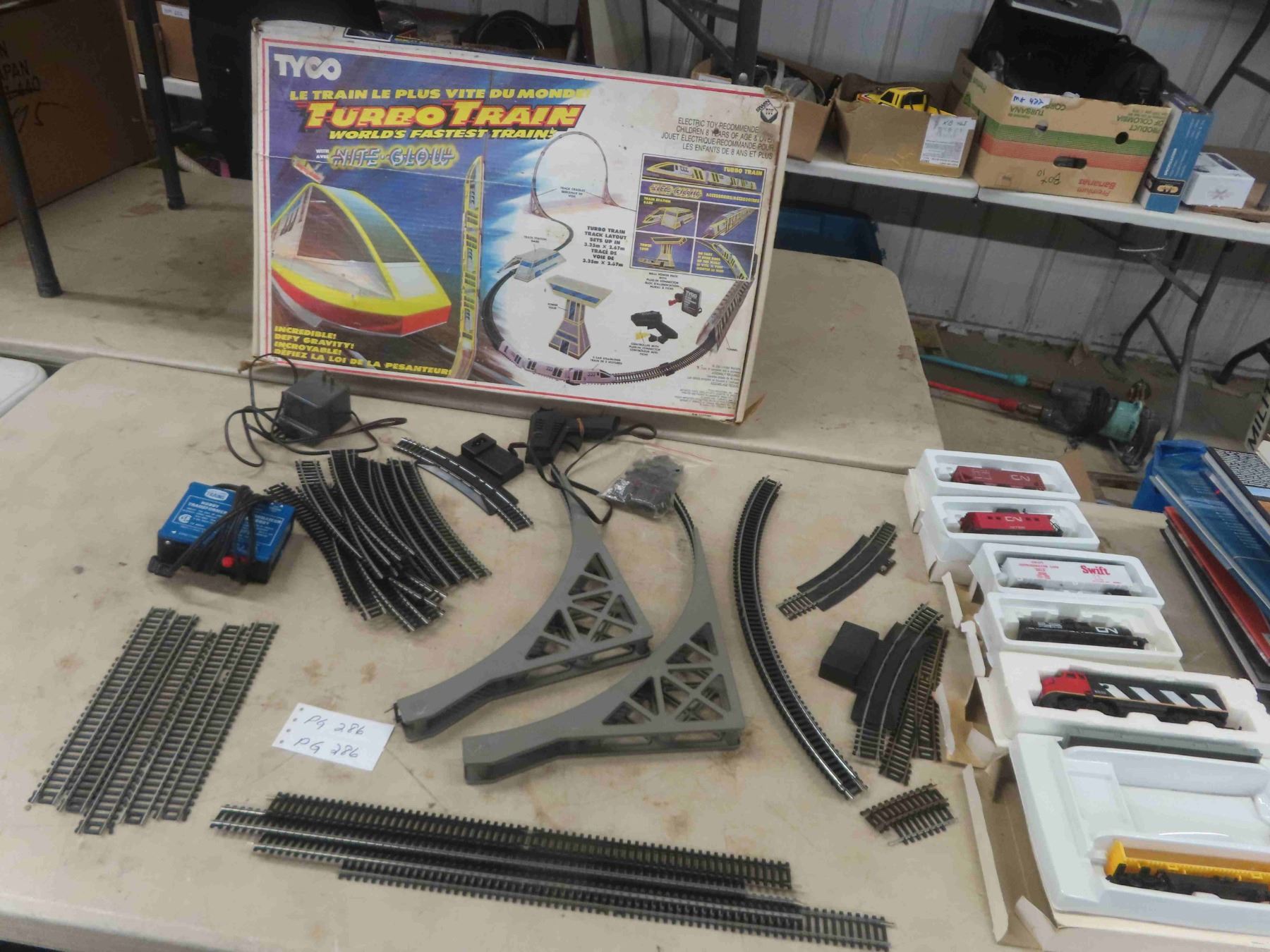 Hobby Electric Train Set with Transformer - Untested - McSherry Auction ...
