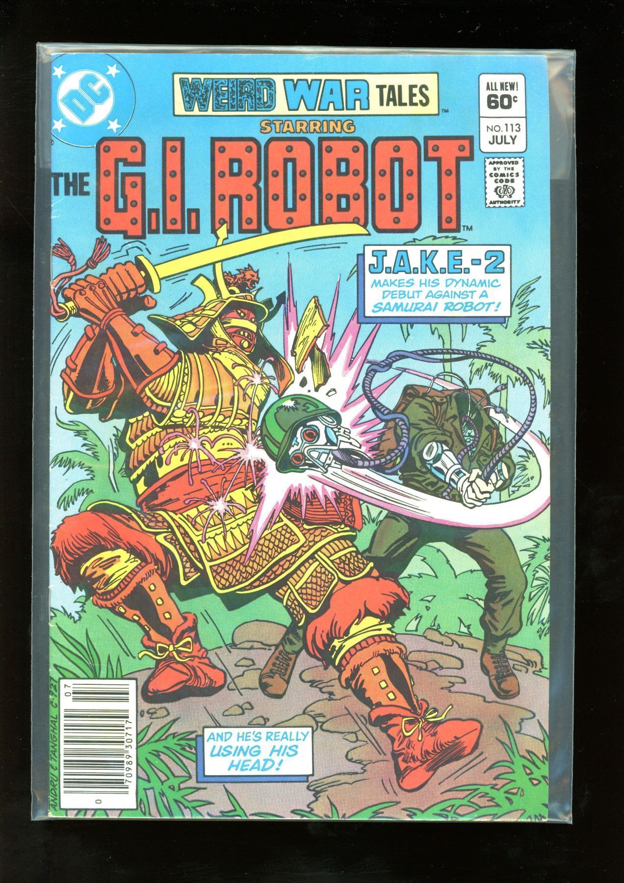 DC Weird War Tales Starring The G.I. Robot #113