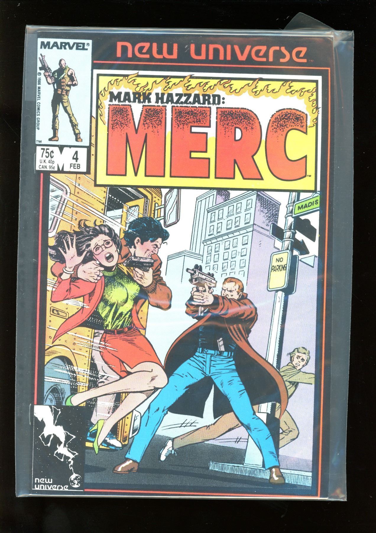 Marvel New Universe Mark Hazzard Merc #4
