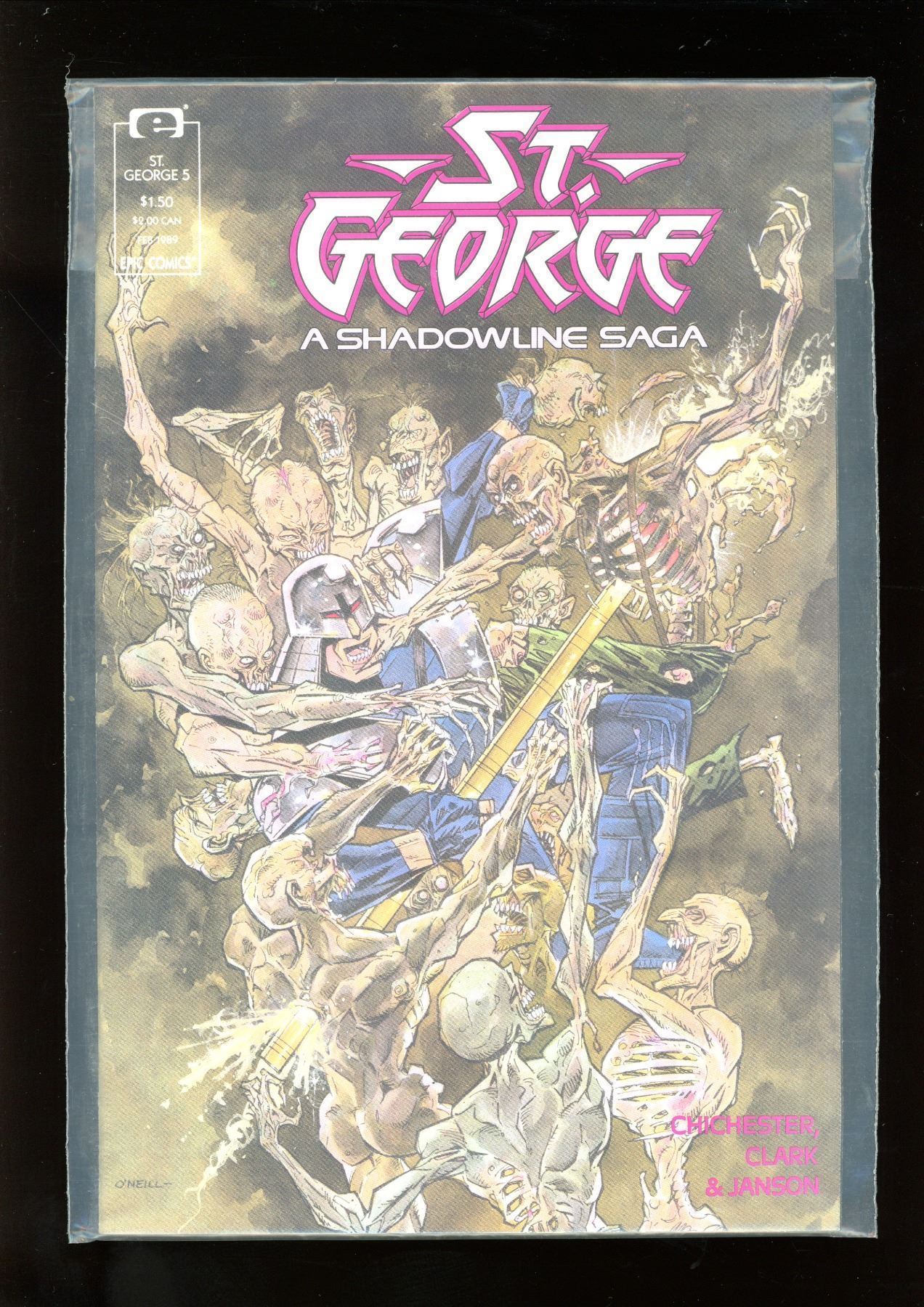 Epic Comics St. George A Shadowline Saga #5