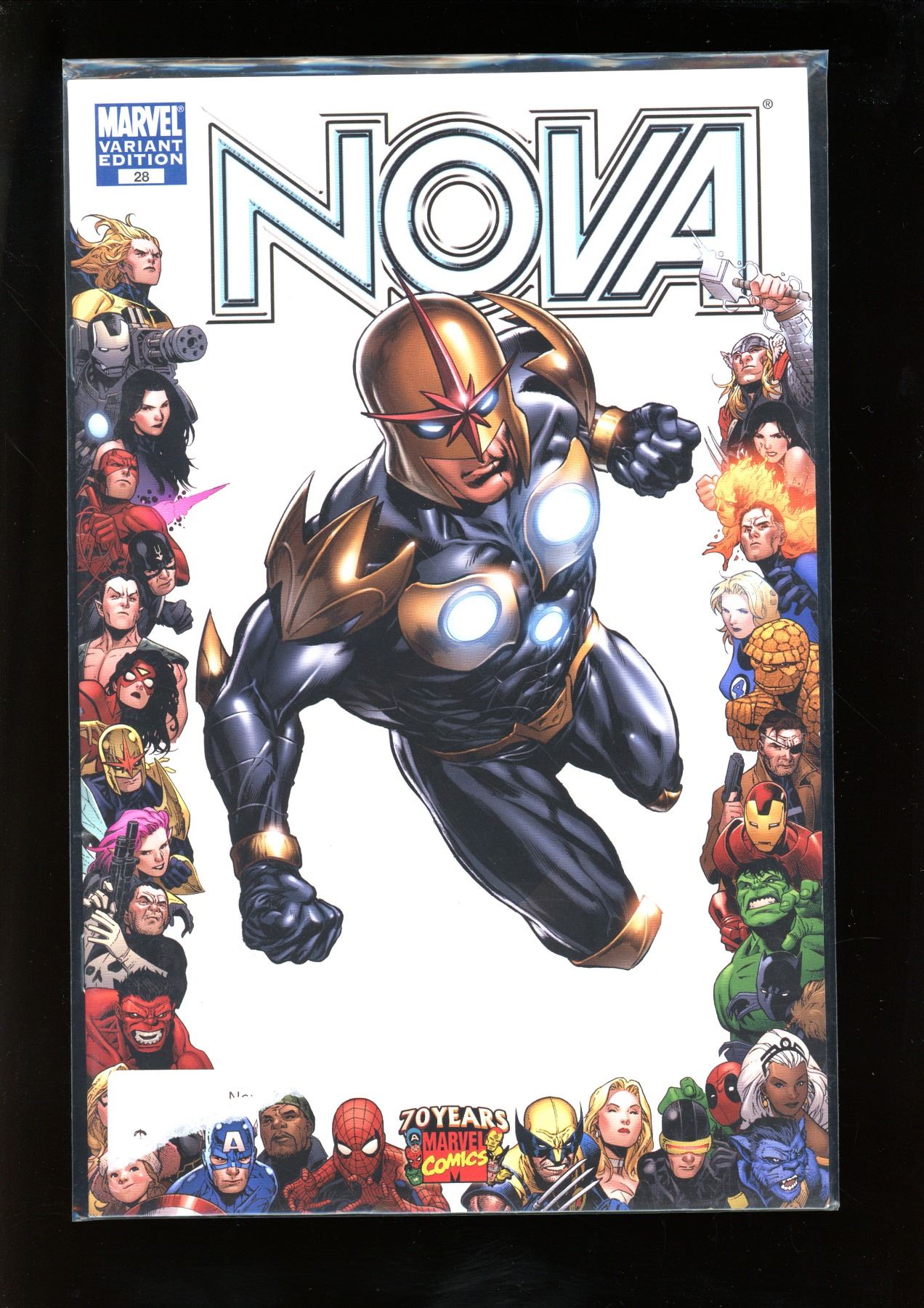 Marvel Nova Frame Variant Edition #28