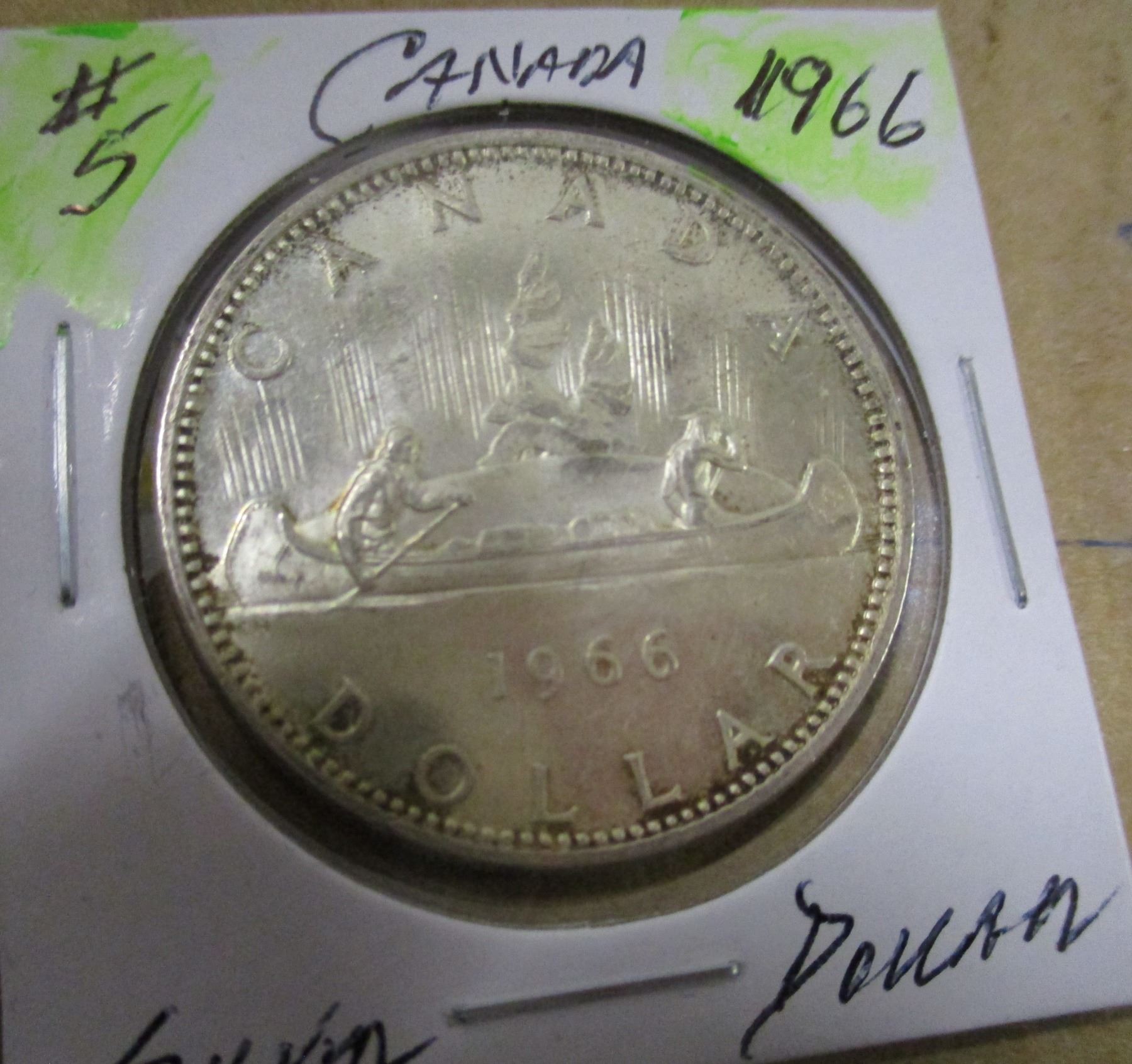 1966 CANADA SILVER DOLLAR