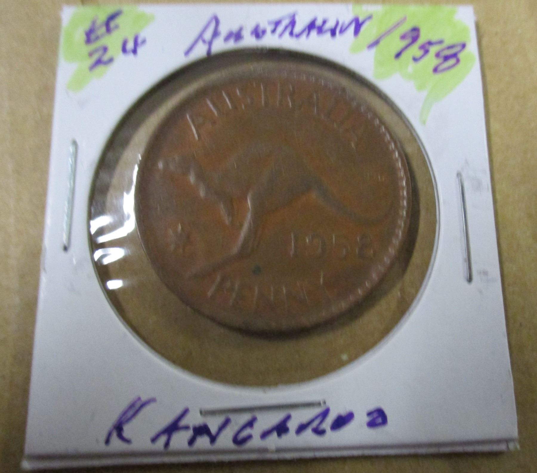 1958 AUSTRALIAN LARGE PENNY