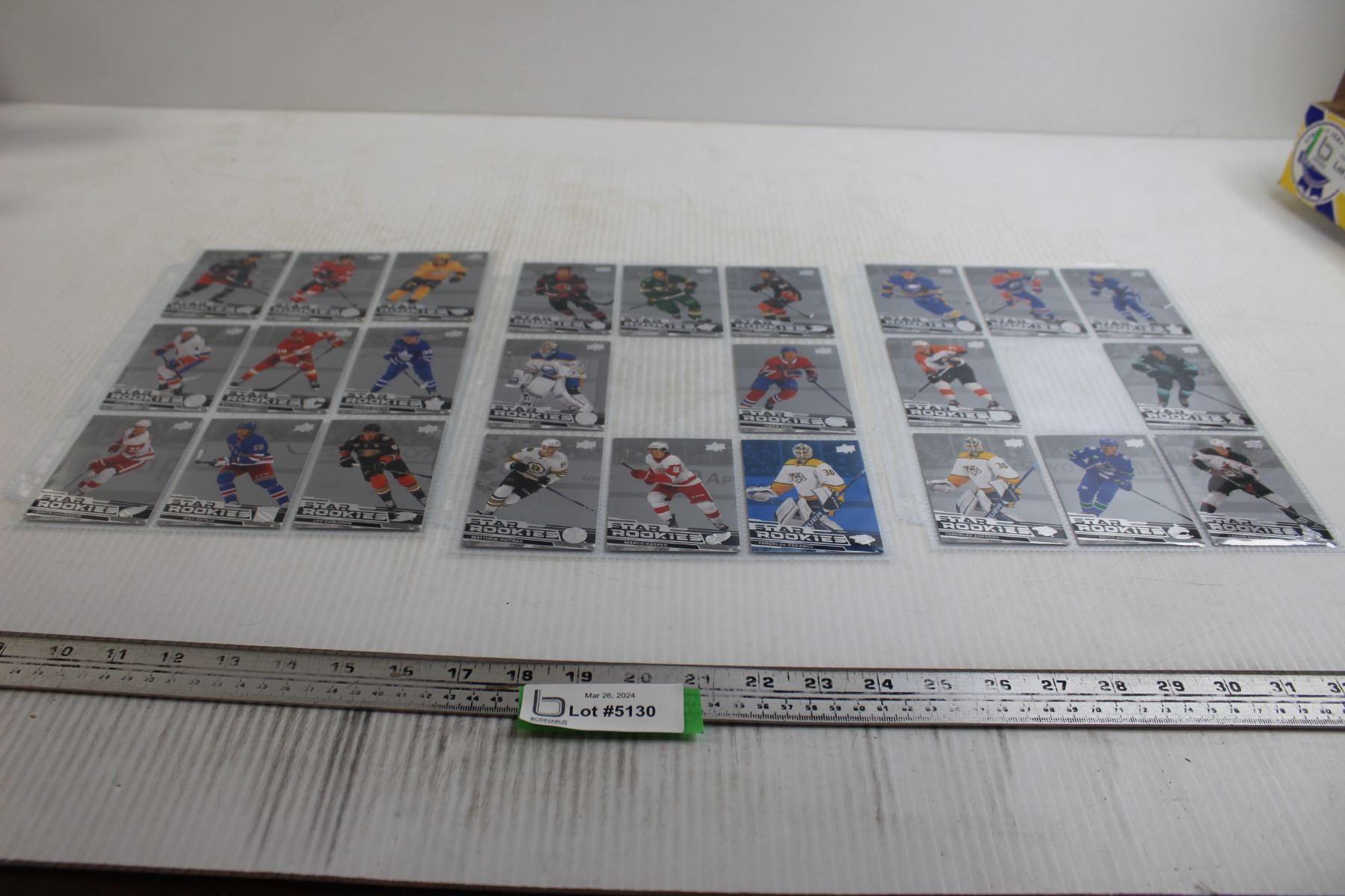(24) Various 23/24 Upper Deck Rookies - Bodnarus Auctioneering