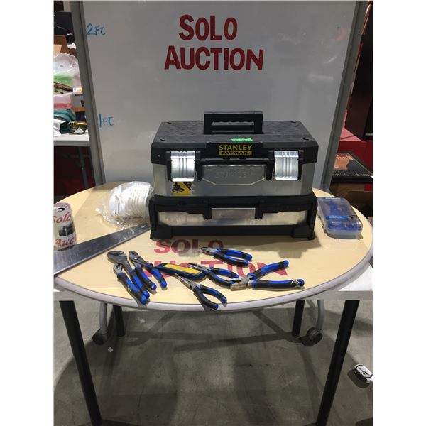 Assorted Tools, Tool Box, Face Masks