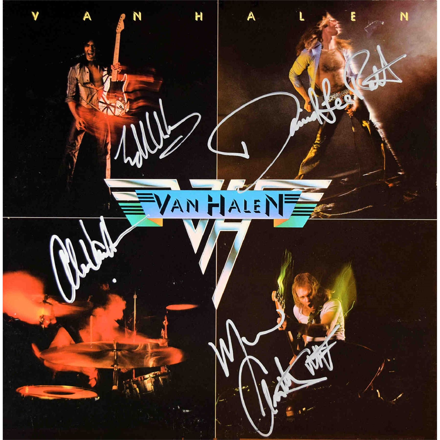 Van Halen signed debut album