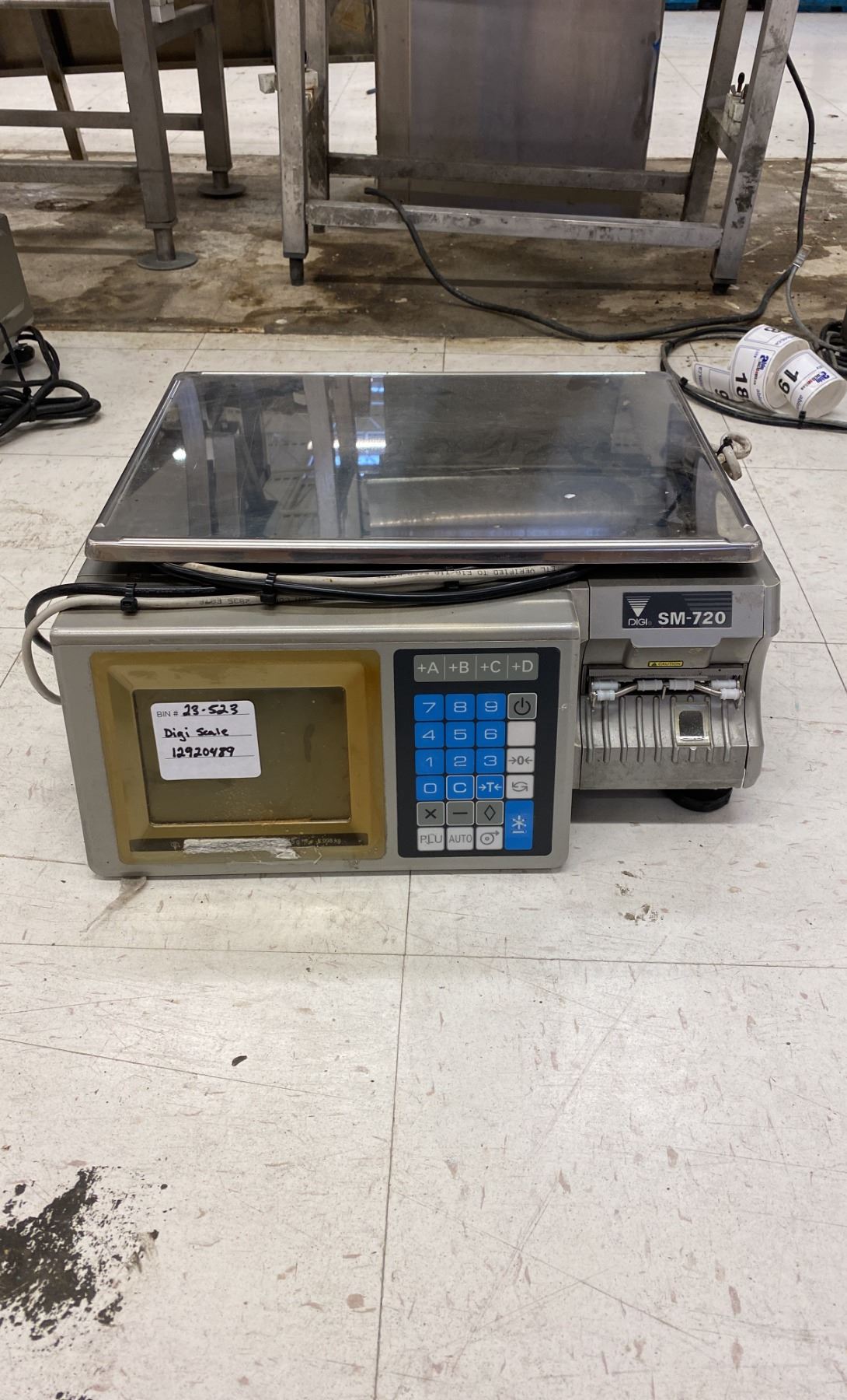 DIGI ( SM 720 ) STAINLESS STEEL FLAT DIGITAL DISPLAY COMMERCIAL DELI ...