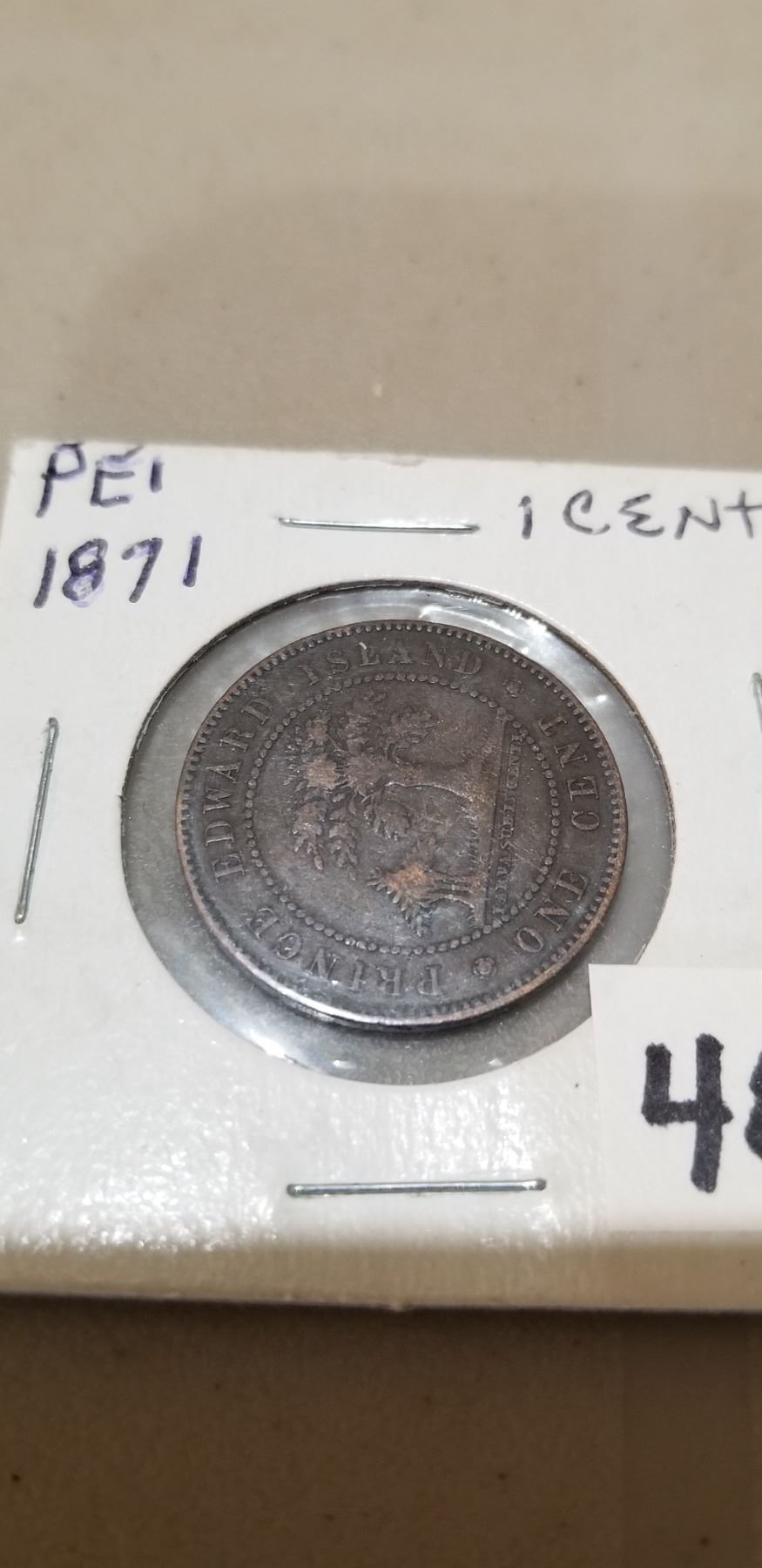 Prince Edward Island 1 Cent 1871