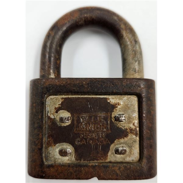 Vintage Yale Junior Lock Made In Canada