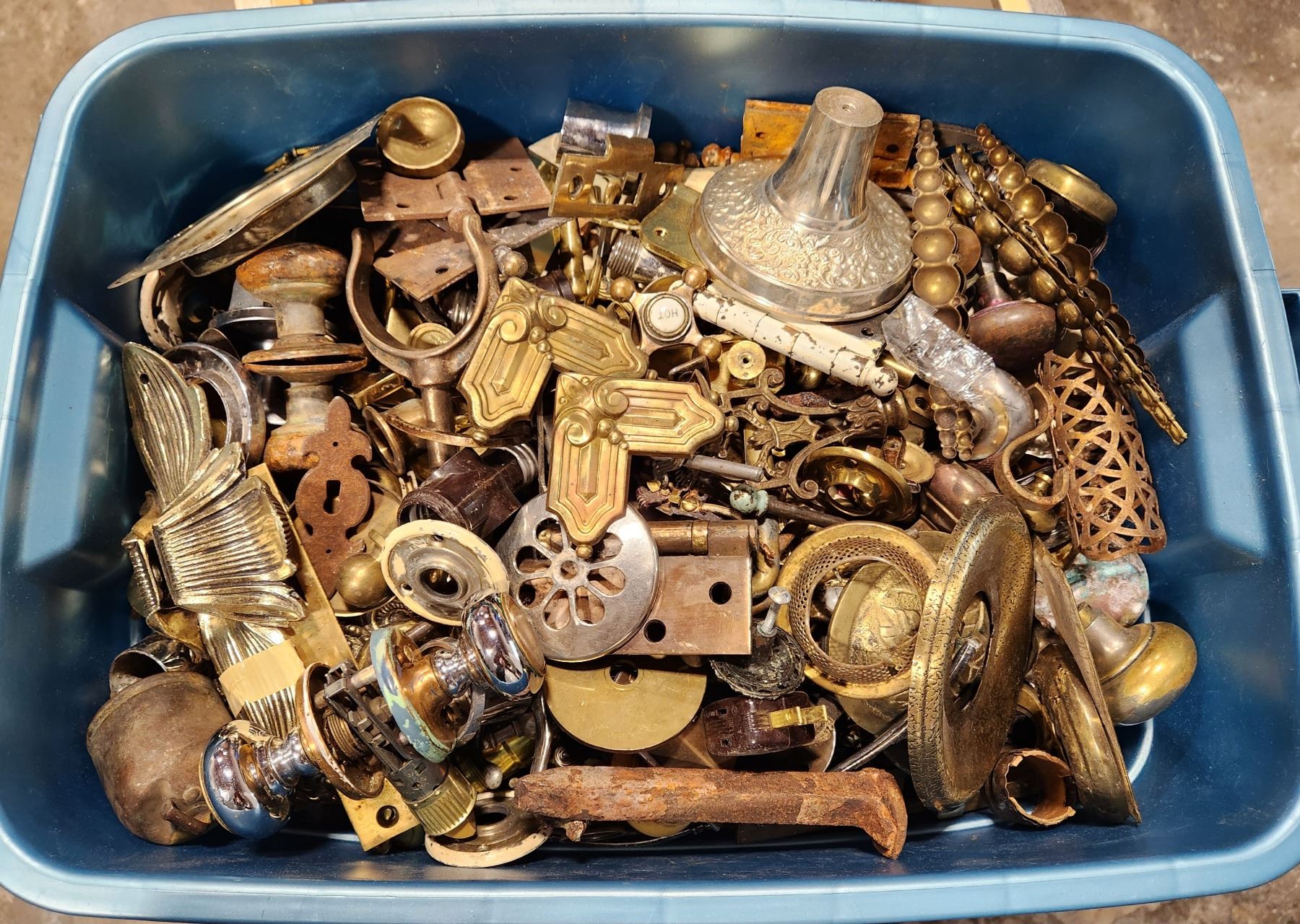 Large Lot of Vintage Hardware