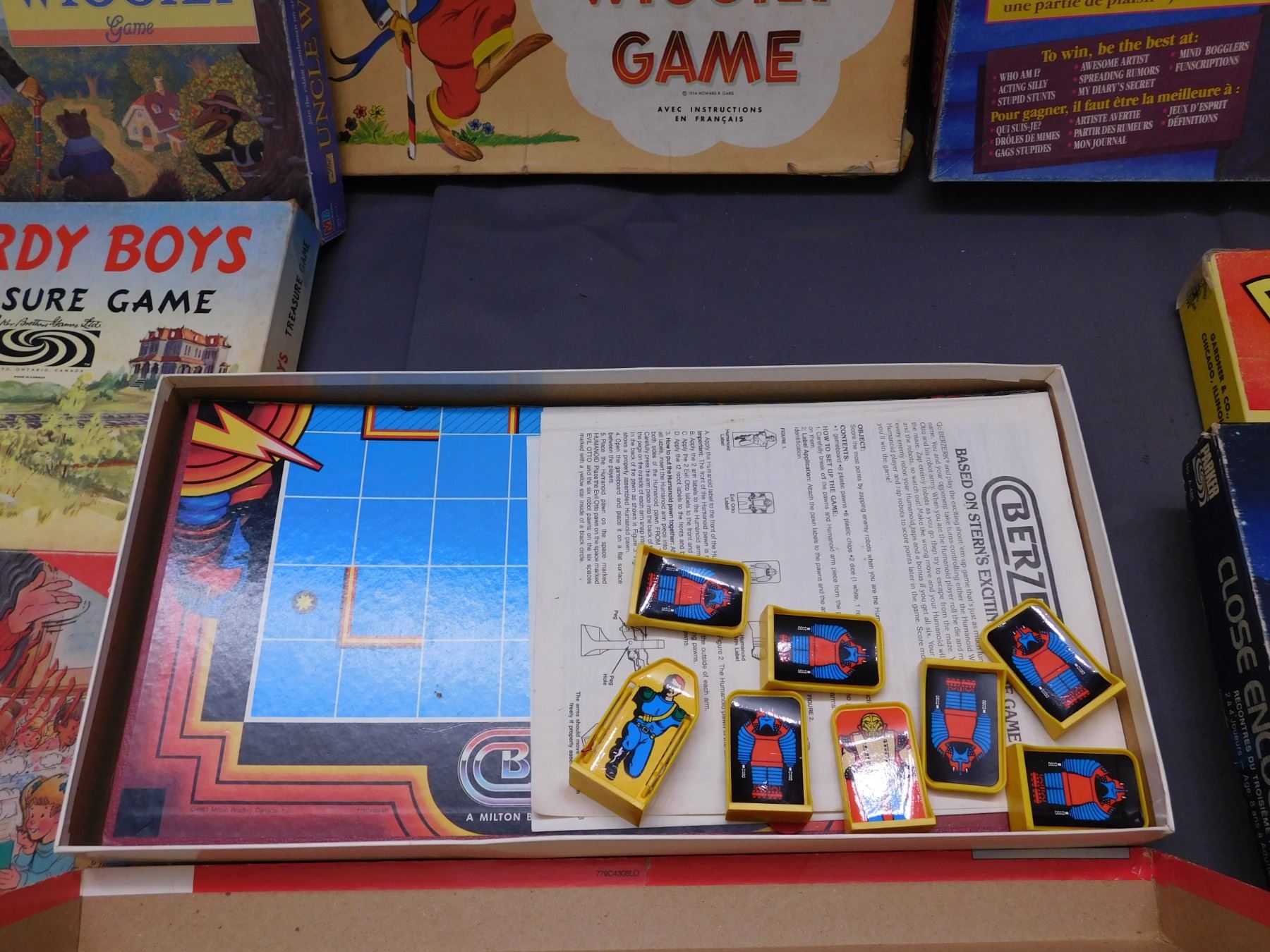 Lot of 8 Vintage Board Games Kids Theme Uncle Wiggily, Donald Duck ...