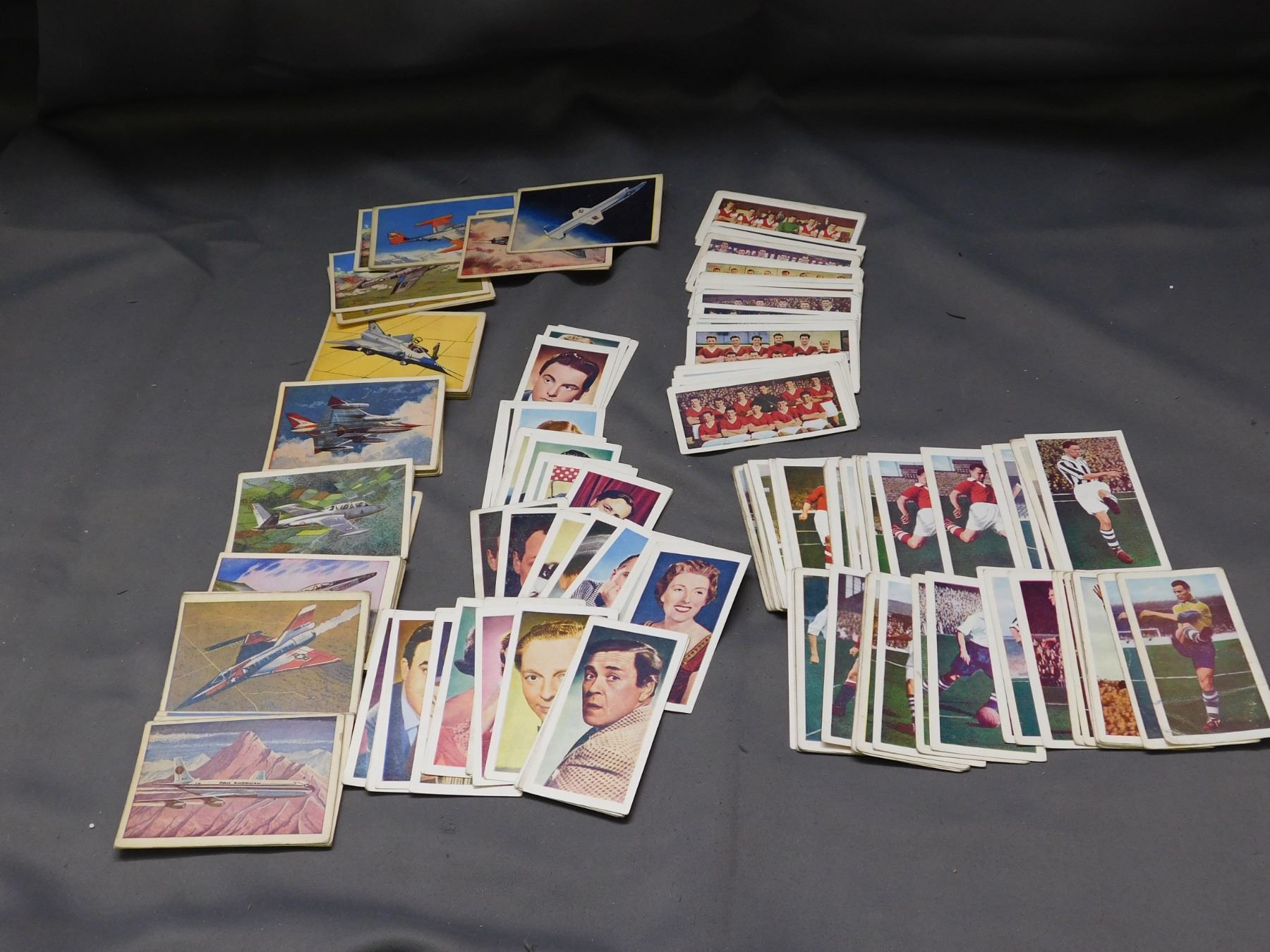Lot of 100+ 1950s British Cards Famous Footballers, Soccer Teams ...