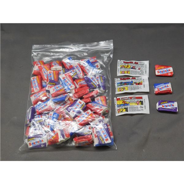 Approx. 70 Bazooka Joe Comics from 1980’s, with pieces of Bazooka 5 ...