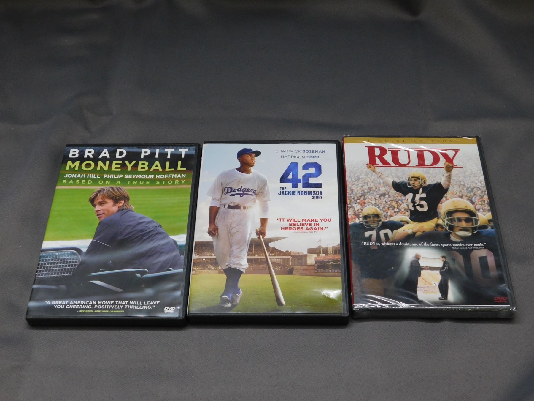 Sports Movie DVD Lot