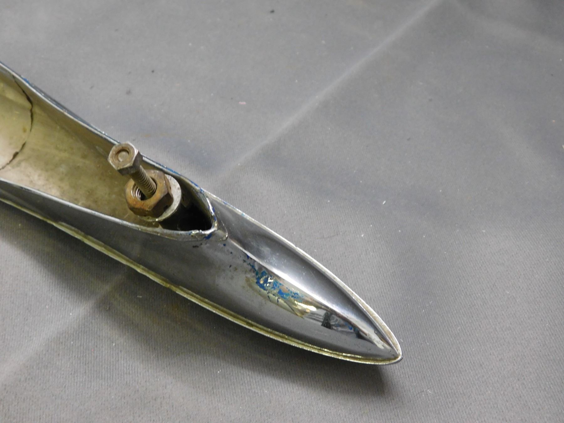 1953-54 Chrome Chevy Bel-Air Rocket Hood Ornament