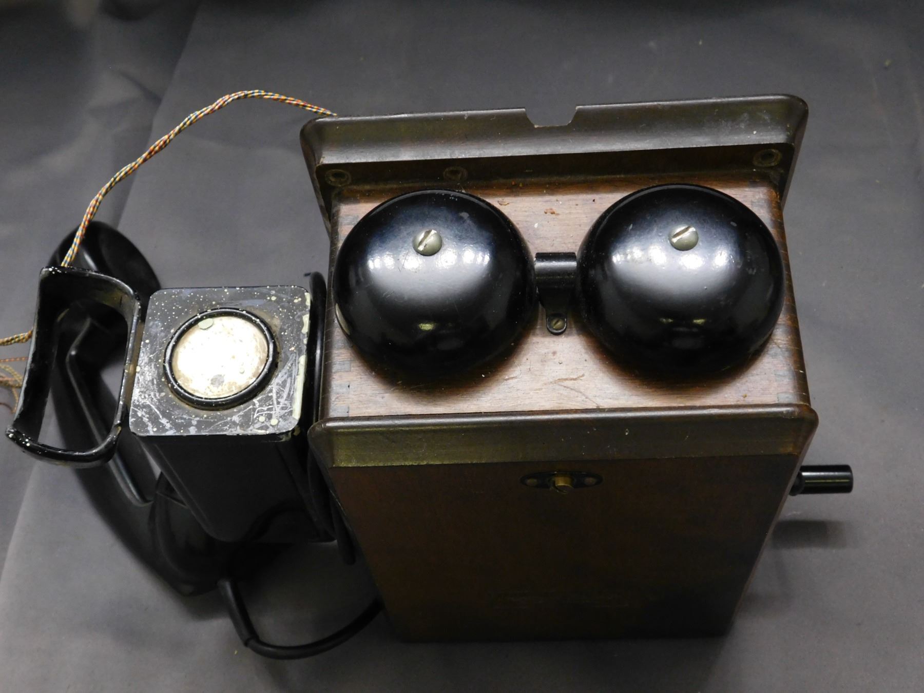 Vintage Antique Northern Electric Wall Telephone