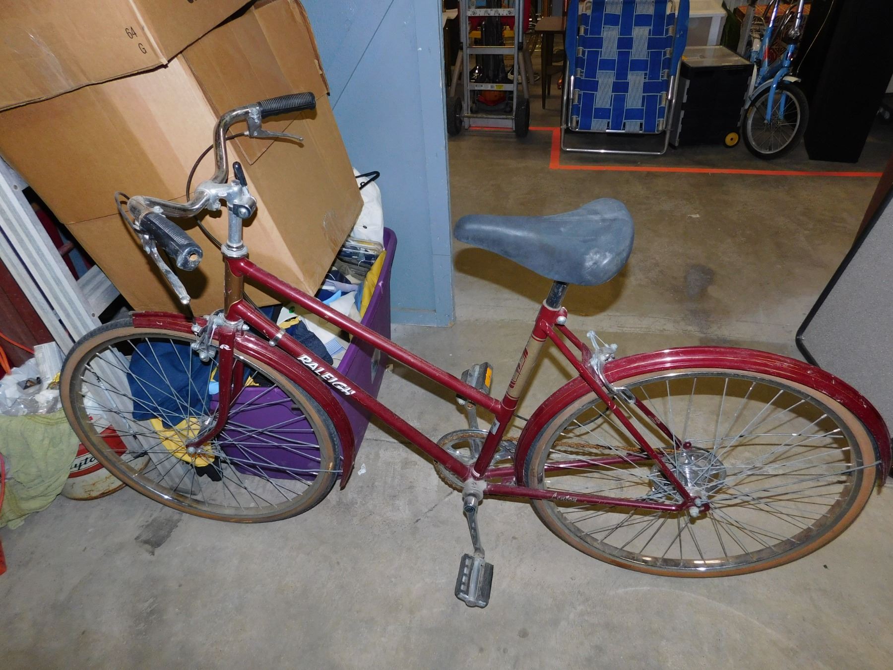Vintage Raleigh 6 Speed Women's Cruiser Bike
