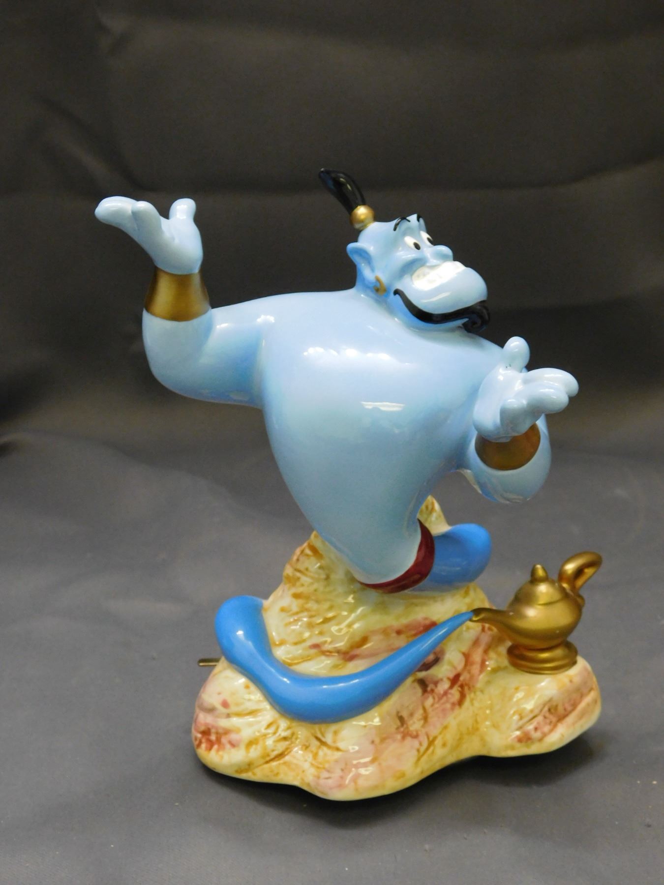 Schmid Made in Malaysia Aladdin Genie Spinning Music Box