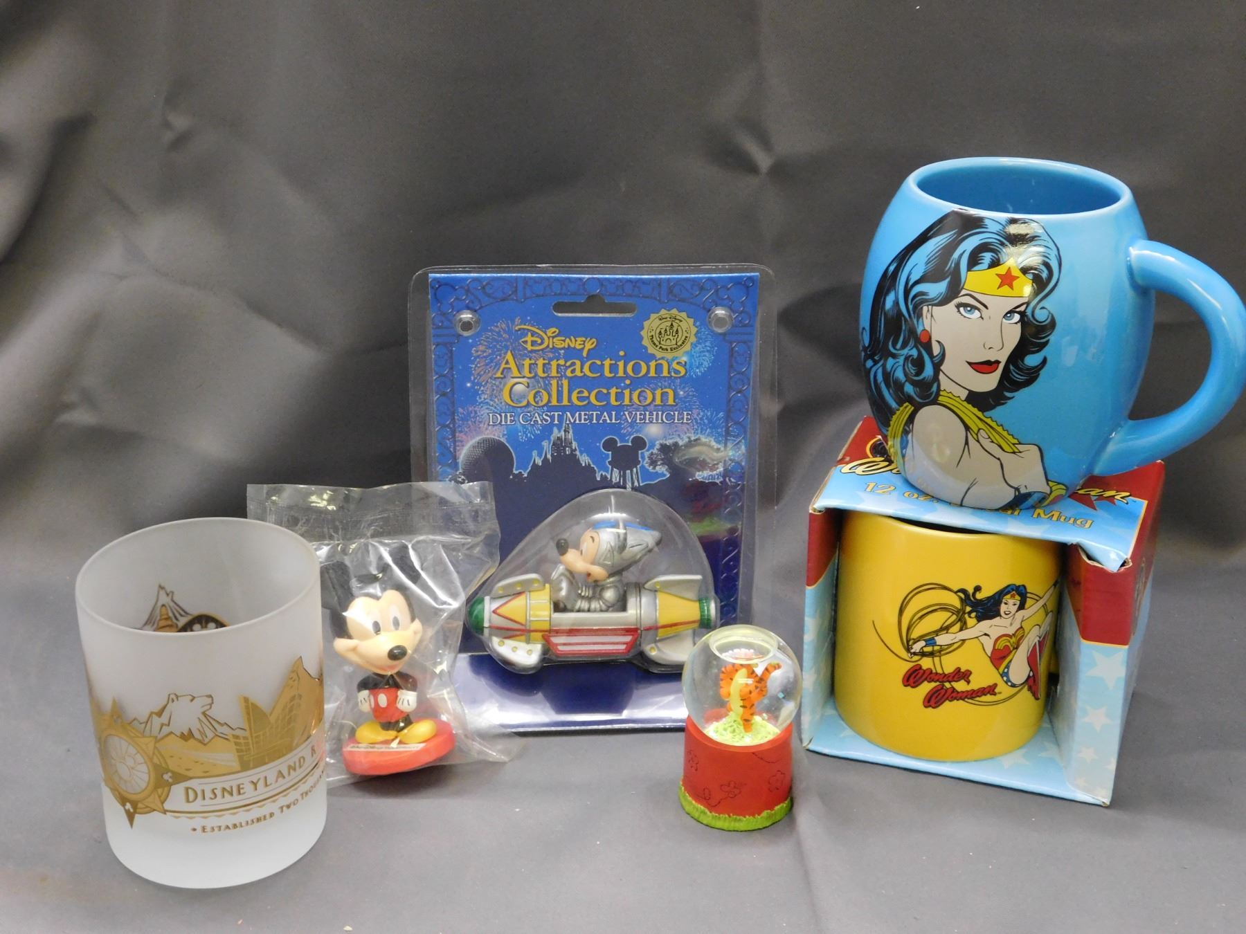 Disney Collectibles & Wonder Woman Mugs