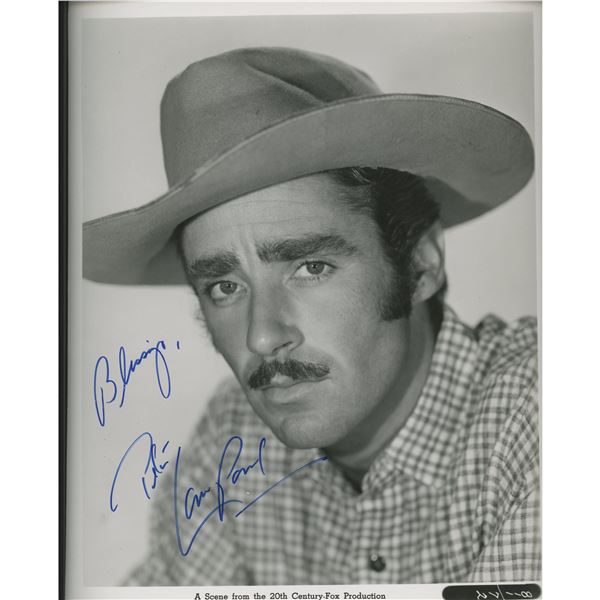 Peter Lawford signed movie photo. GFA Authenticated