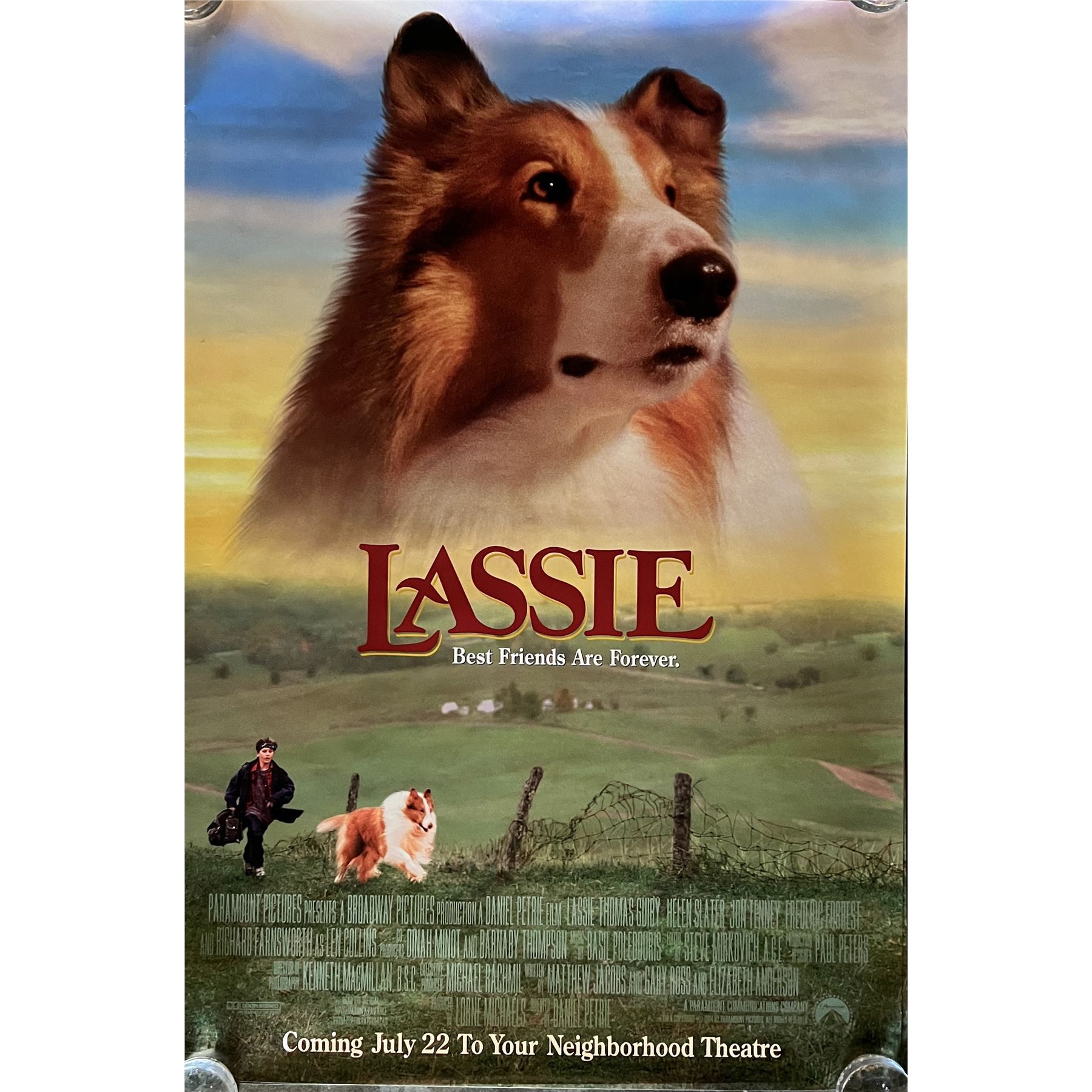 Lassie original movie poster